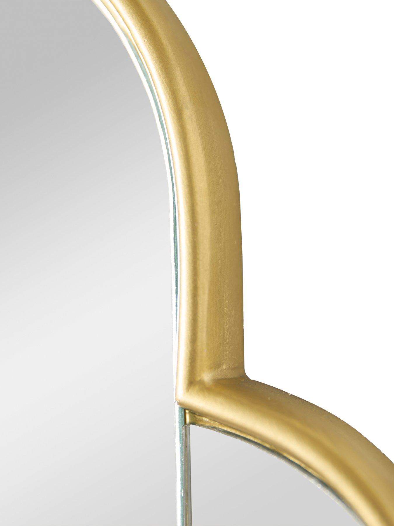 Very Home Fluted Edge Wall Mirror 60x90cm | Littlewoods