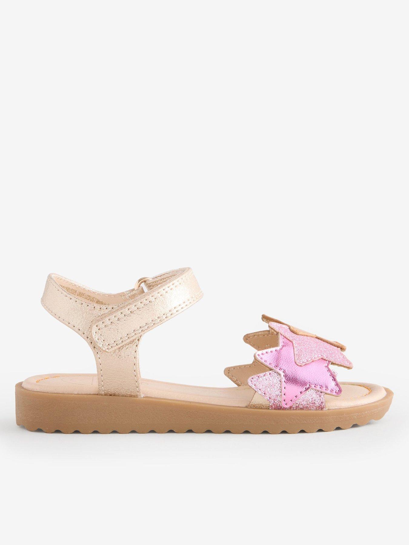 Little Bird Girls Star Sandals - Multi | Littlewoods