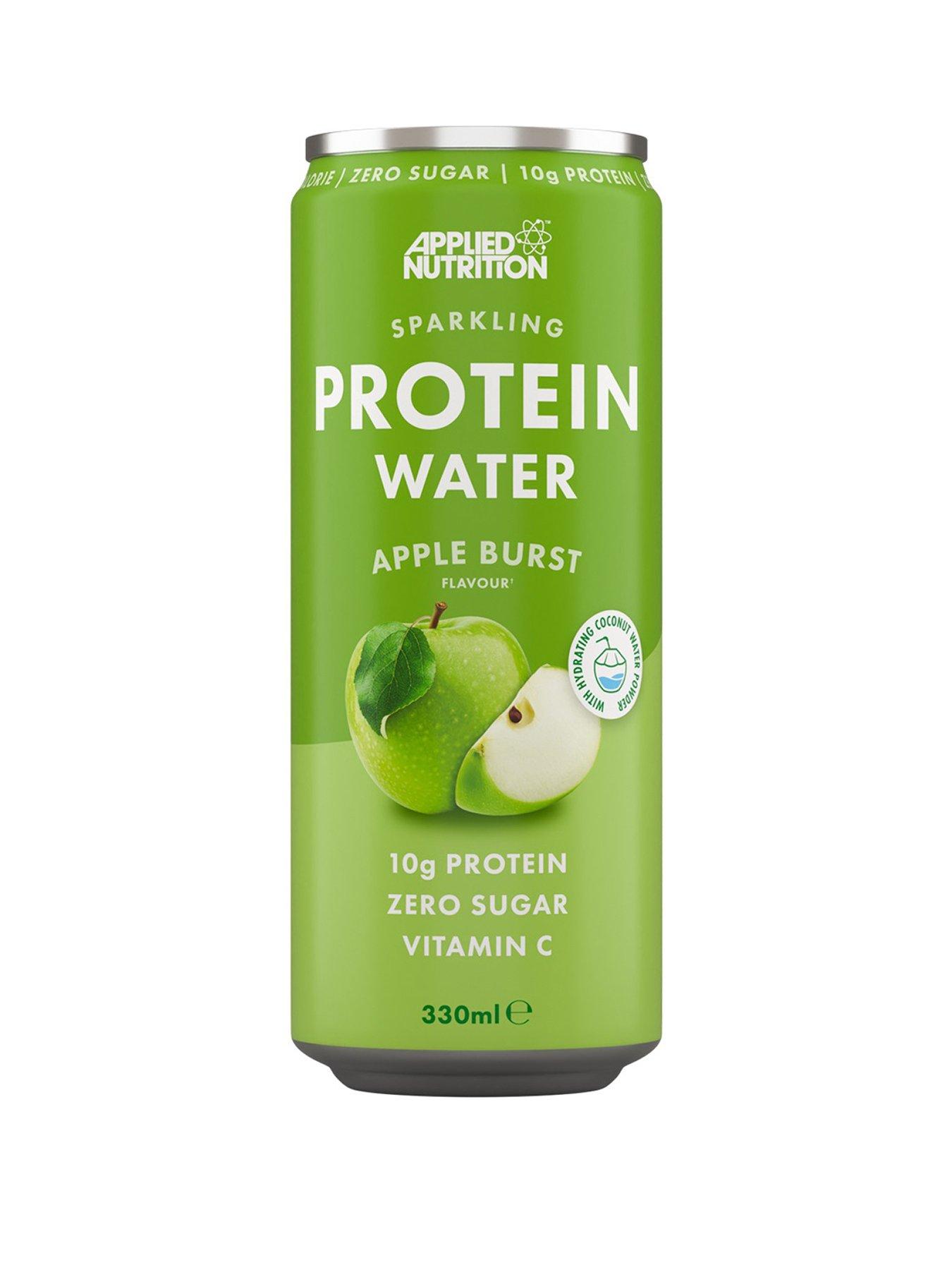 Applied Nutrition SPARKLING PROTEIN WATER APPLE BURST 330ML x 12 ...