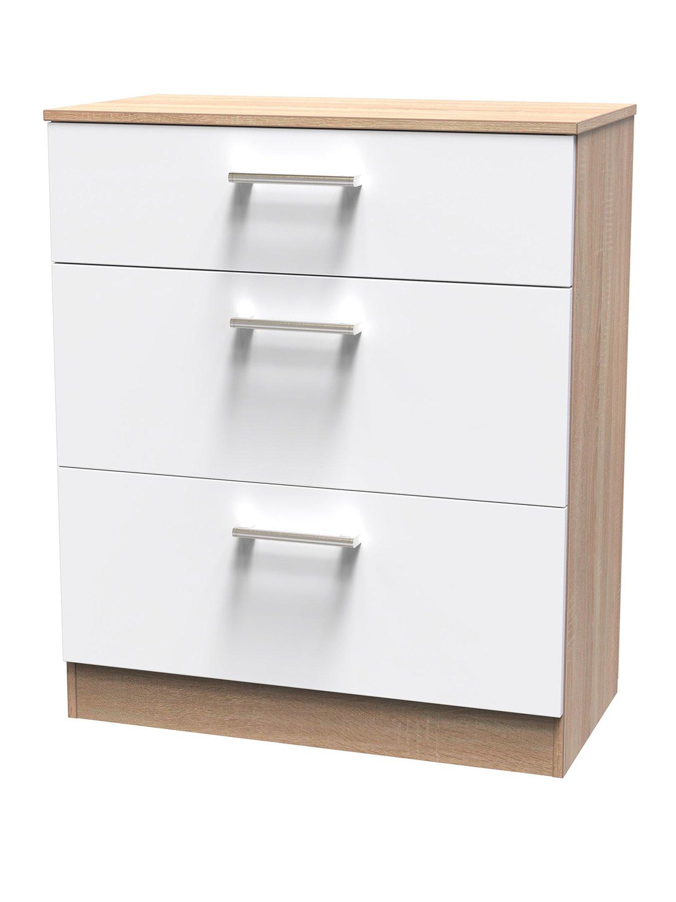 SWIFT Chester Ready Assembled Bedroom Furniture Package - 2 Door ...
