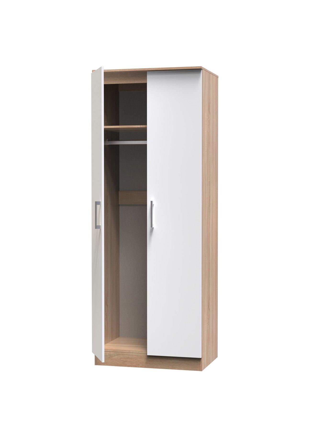 SWIFT Chester Ready Assembled Bedroom Furniture Package - 2 Door ...
