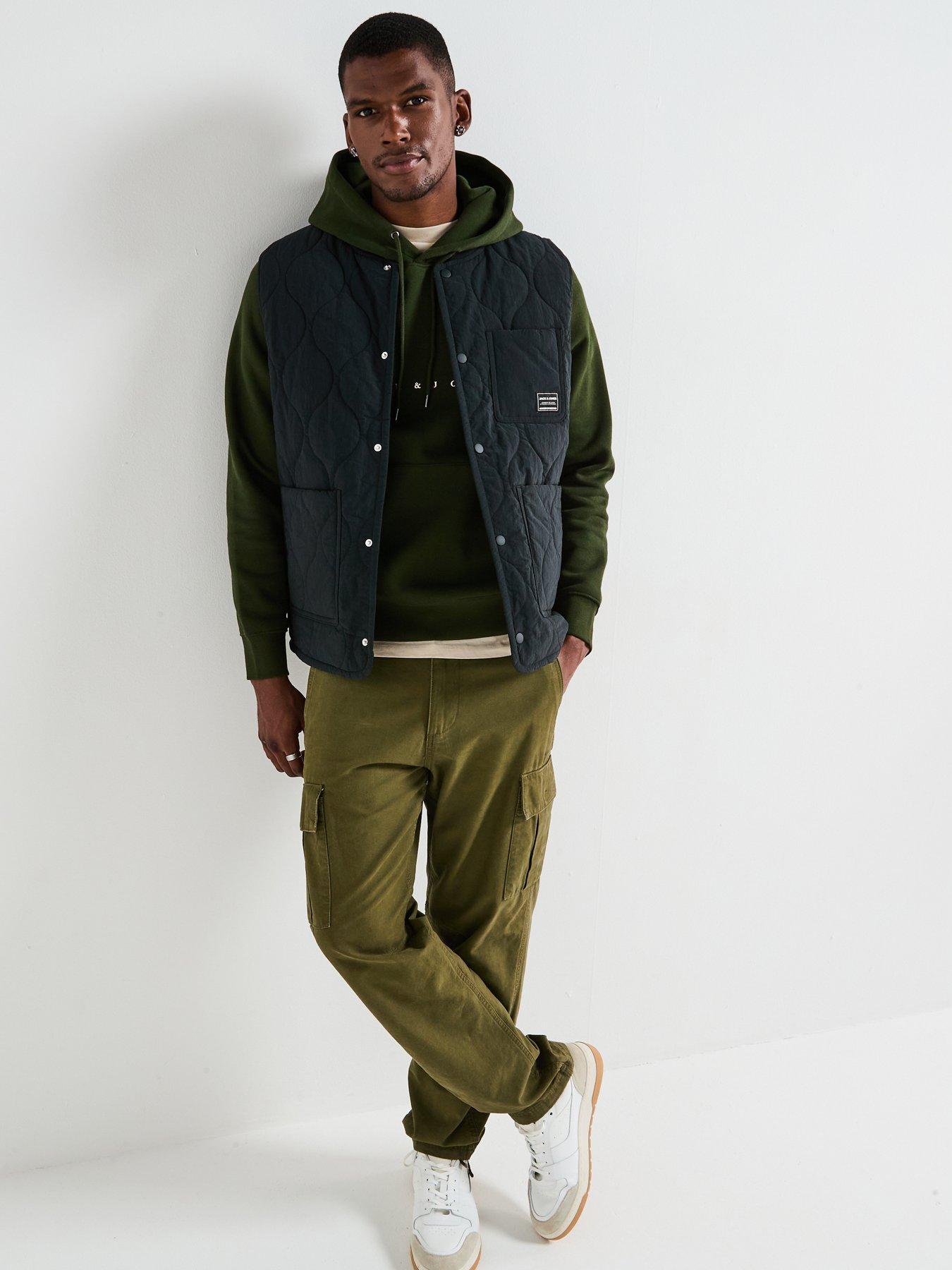 Jack & Jones Hero Liner Gilet - Black | Littlewoods