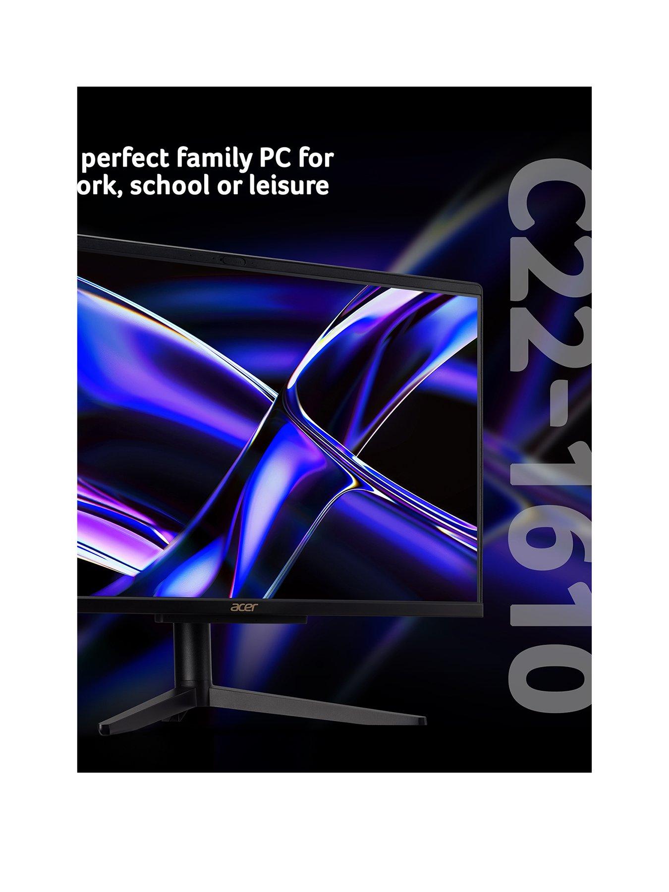 Acer Aspire C22-1610 All-In-One Desktop - 21.5in FHD, Intel N100, 8GB ...