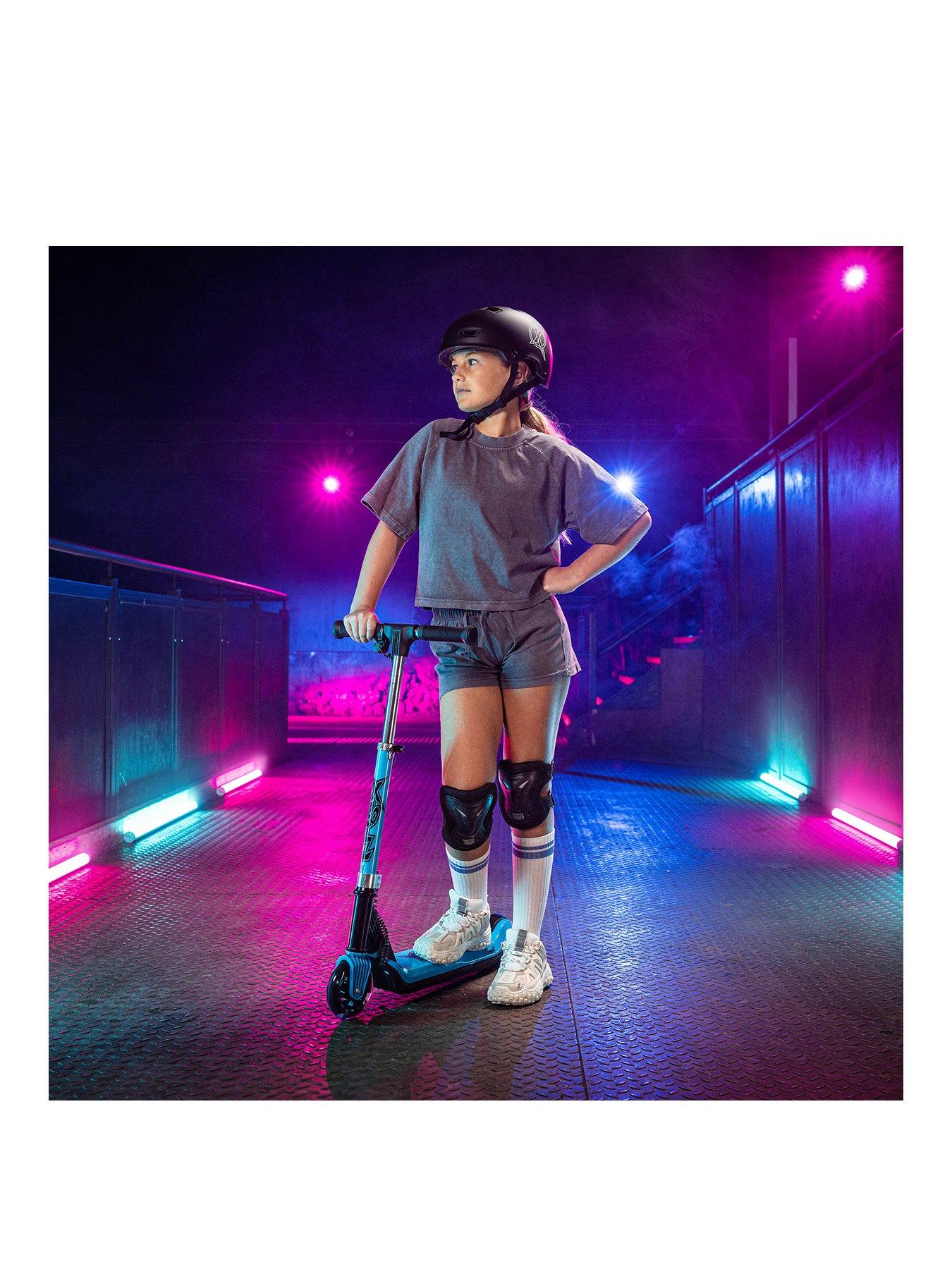 XOOTZ Elements Electric Folding Kids Scooter - Blue | Littlewoods