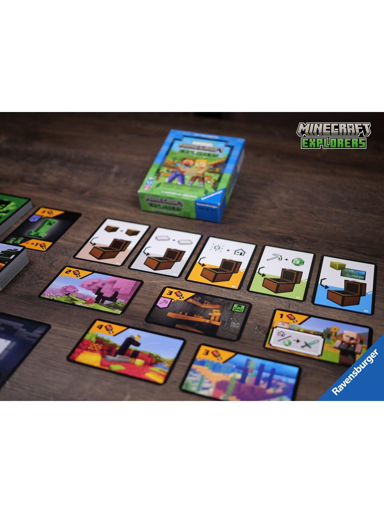 Minecraft Explorers Cooperative Card Game | Littlewoods