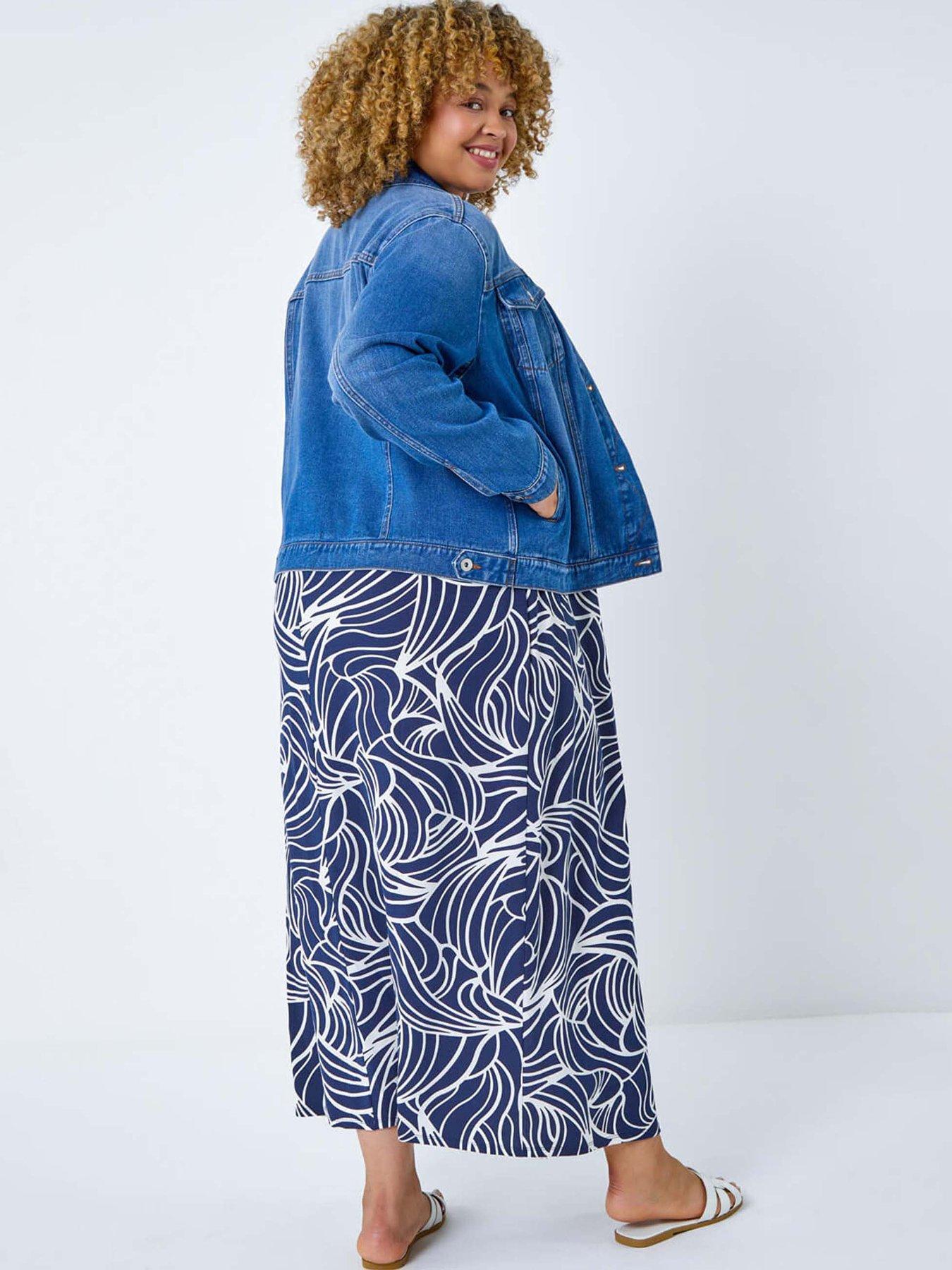Roman Curve Cotton Denim Jacket | Littlewoods