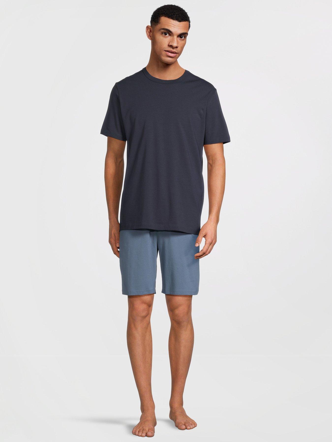 Very Man 2 Pack T-Shirt And Short Pj Set - Multi | Littlewoods