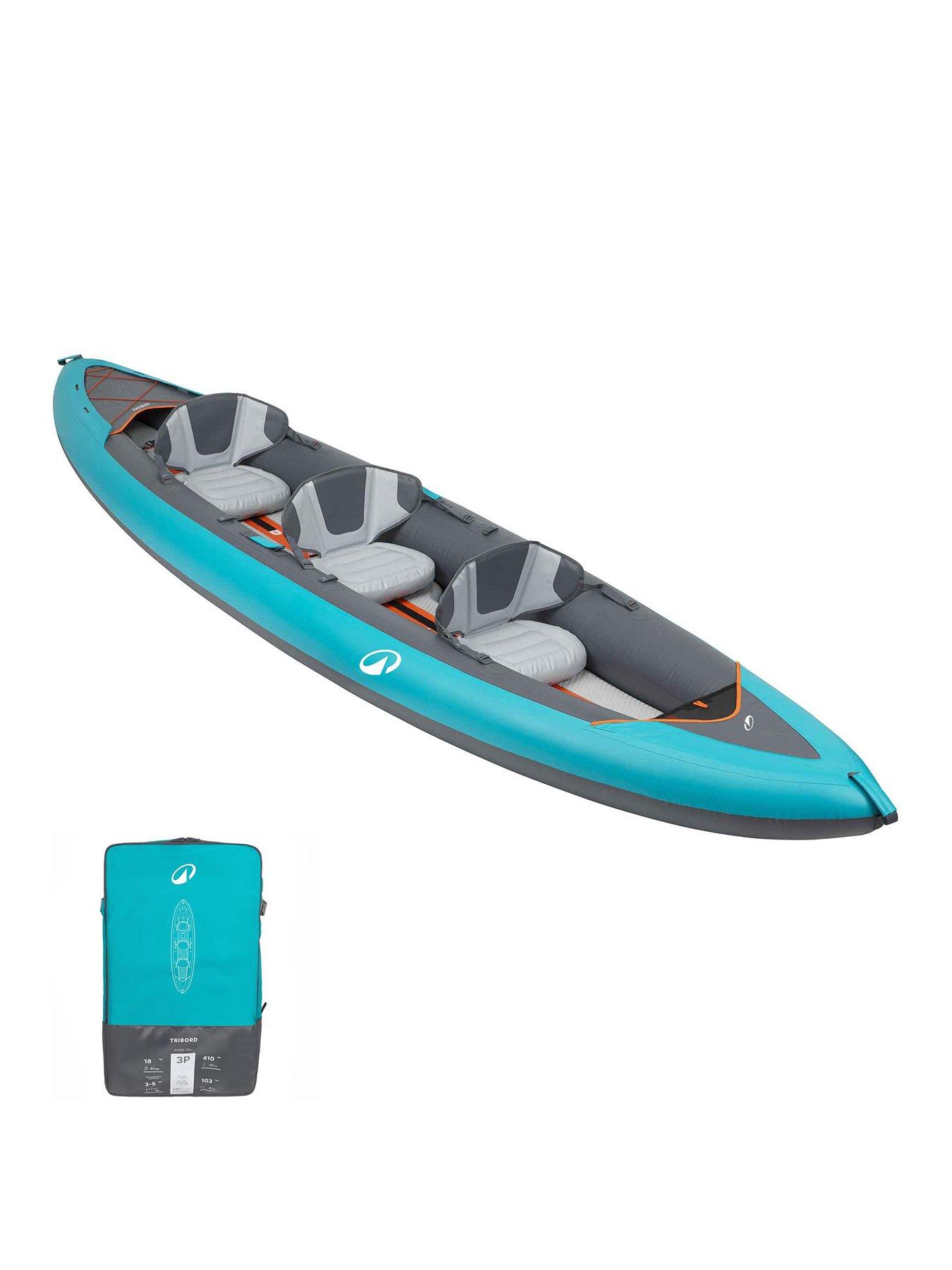 Decathlon Inflatable Kayak High-pressure Bottom - X100+ | Littlewoods