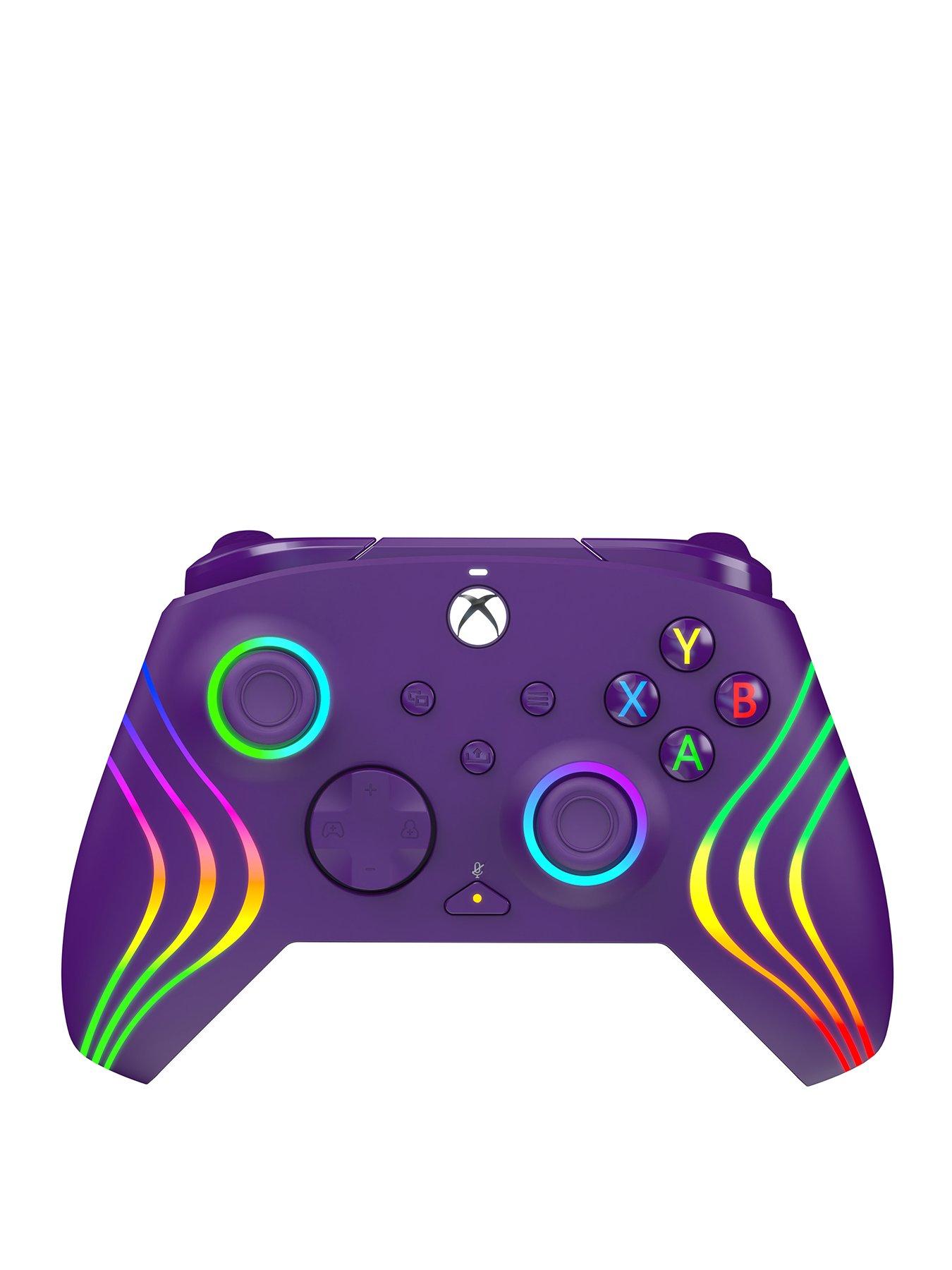 pdp Afterglow Wave Wired Controller - Xbox Series X - Purple | Littlewoods