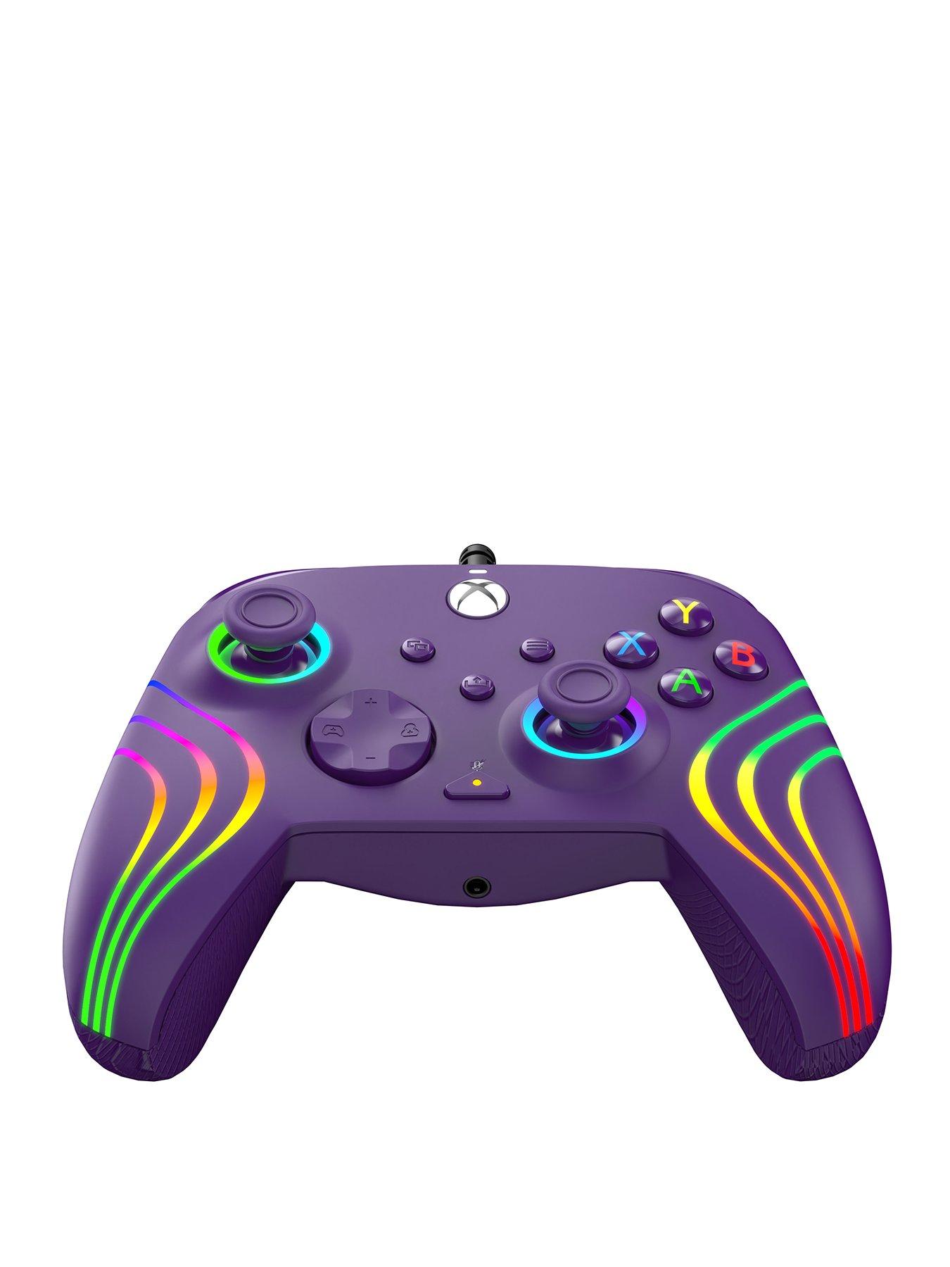 pdp Afterglow Wave Wired Controller - Xbox Series X - Purple | Littlewoods
