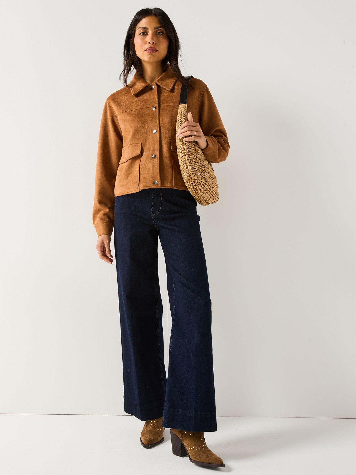 Only Norma Faux Suede Jacket - Multi | Littlewoods