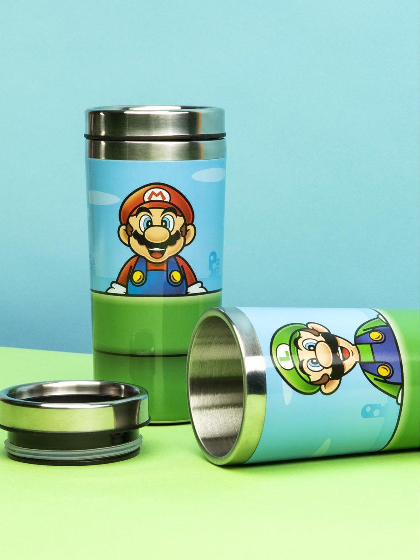 Super Mario Warp Pipe Stainless Steel Travel Mug, Officially Licensed ...