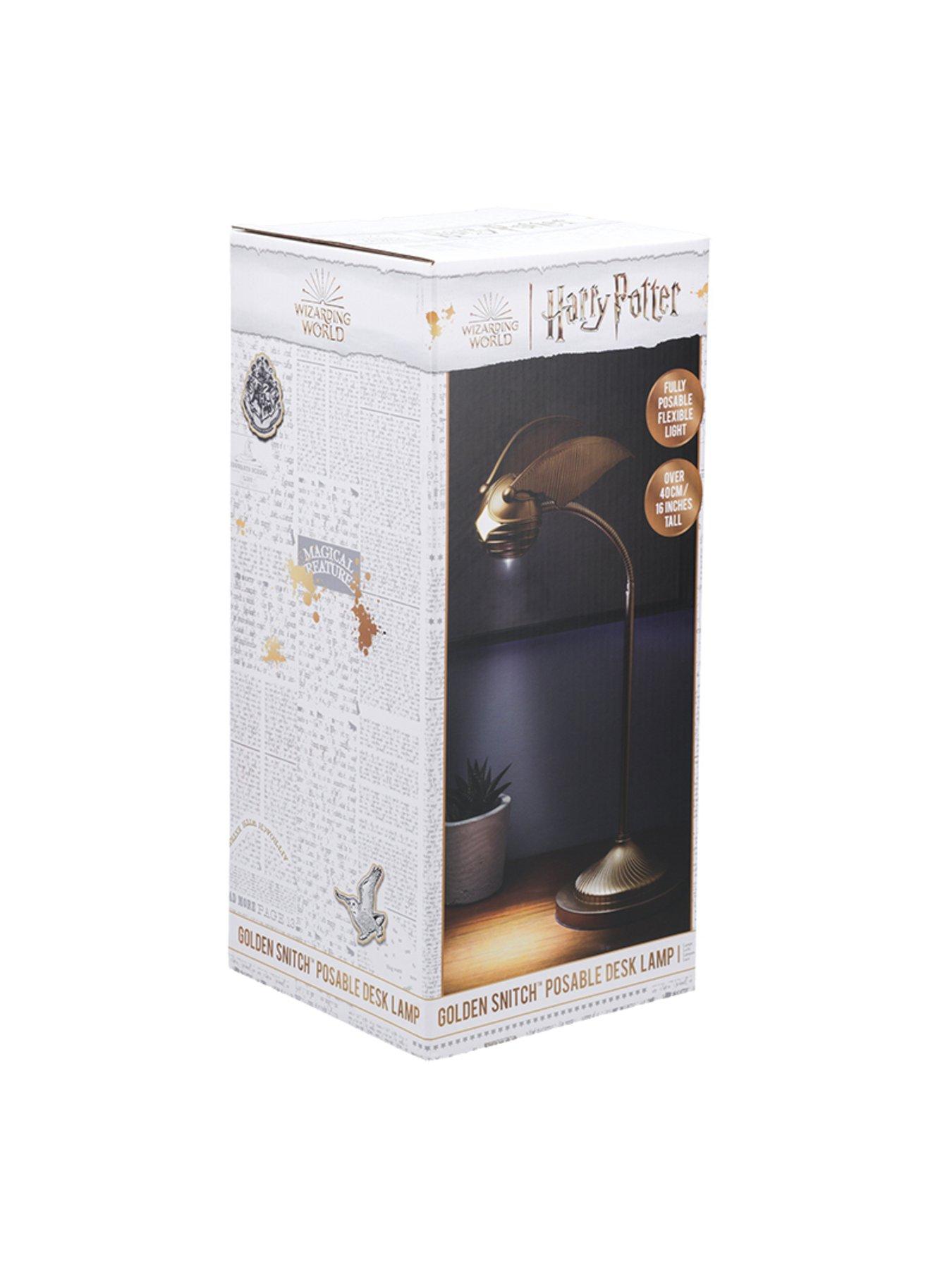 Harry Potter Golden Snitch Posable Desk Lamp - Officially Licensed ...