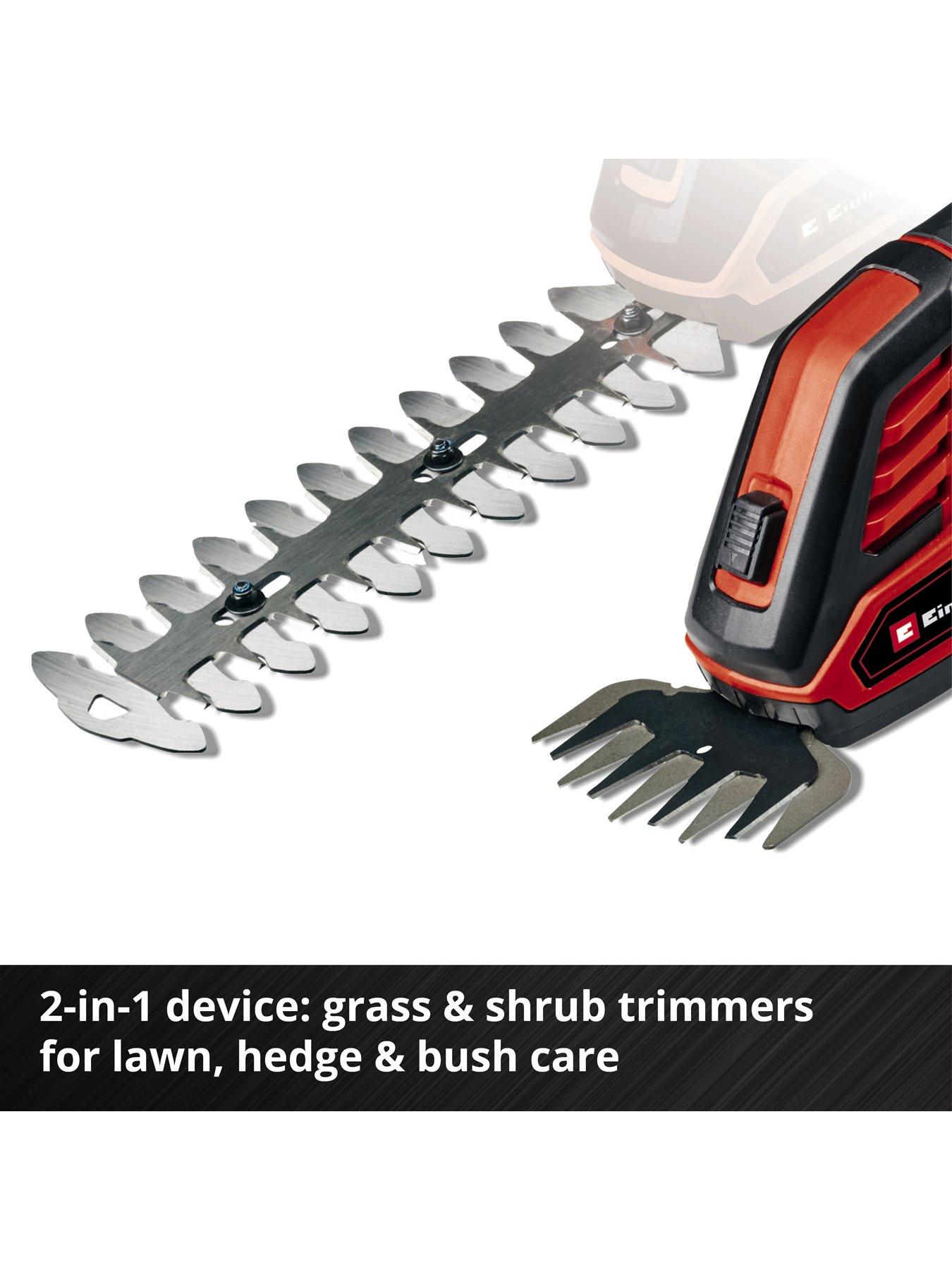 Einhell Garden Expert Cordless Grass and Bush Shear 18V, 100mm width ...