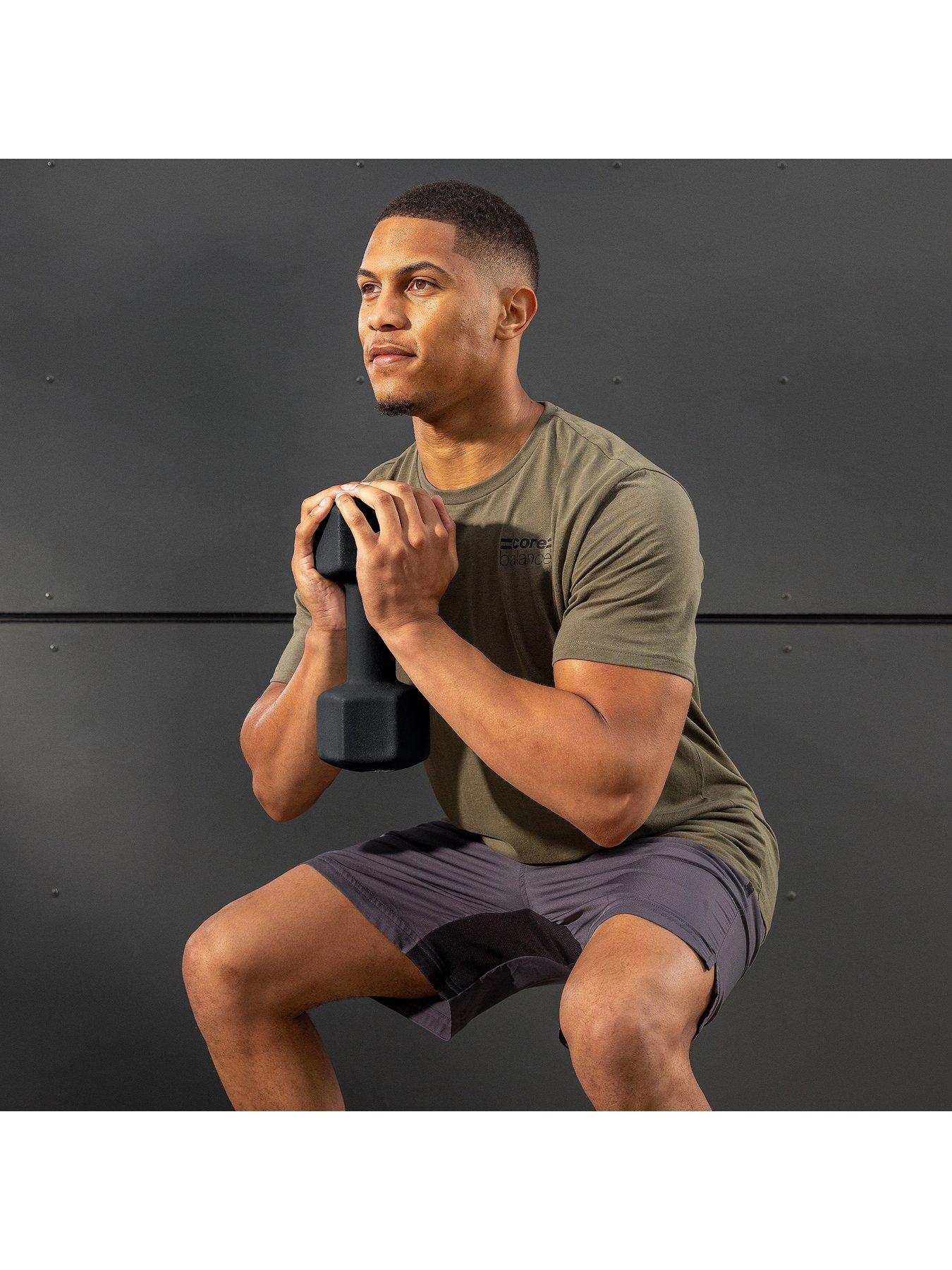 Core Balance Hex Neoprene Dumbbells (2 x 10kg) | Littlewoods