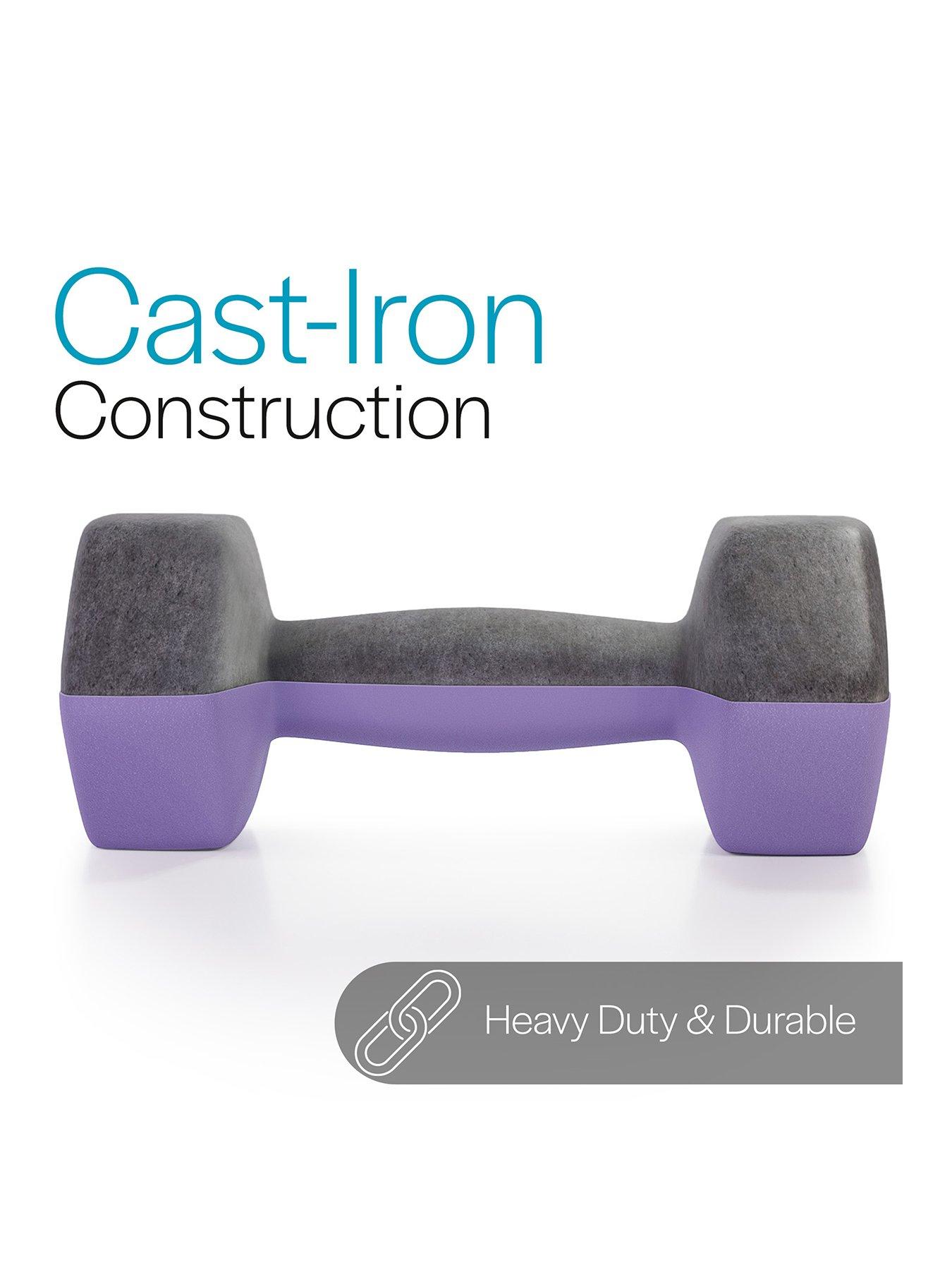 Core Balance Hex Neoprene Dumbbells (2 x 4kg) | Littlewoods
