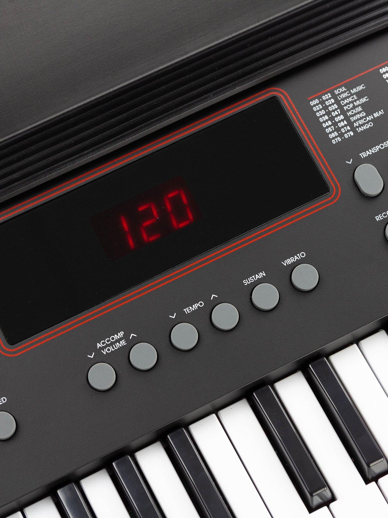 RockJam Rock 49-Key Starter Keyboard Piano with USB Midi & Lessons ...