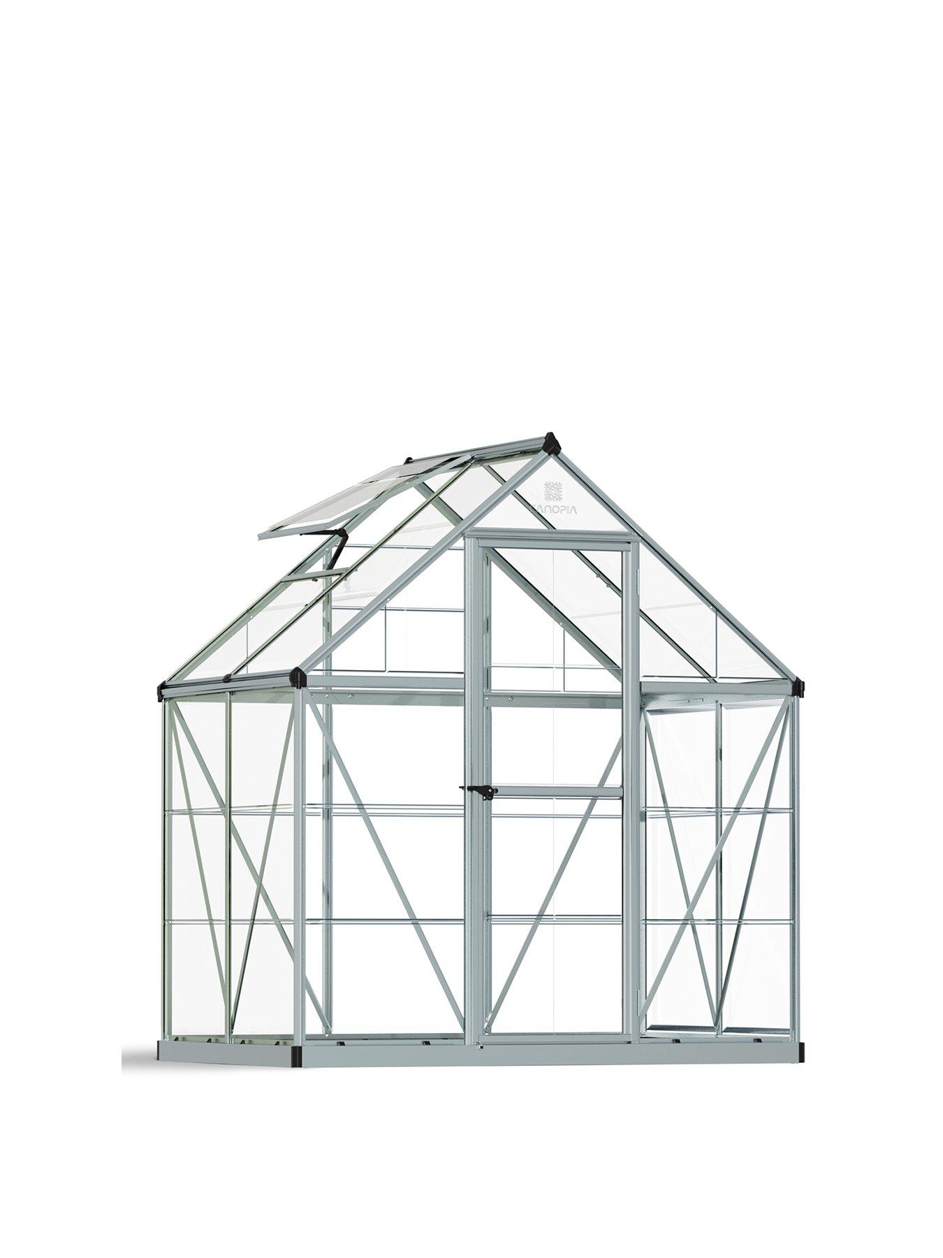 Canopia by Palram Harmony 6X4- Silver | Littlewoods