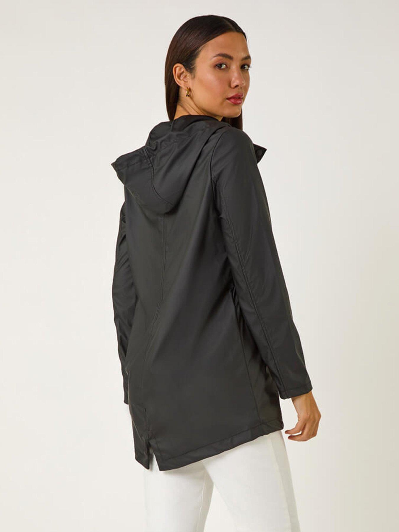 Roman Rain Resistant Hooded Jacket - Black | Littlewoods
