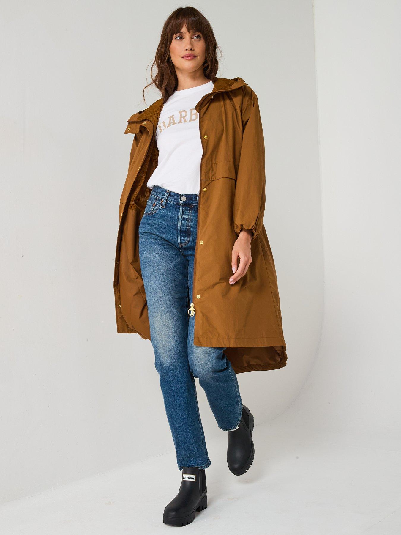 Barbour Naboo Showerproof Jacket - Brown | Littlewoods
