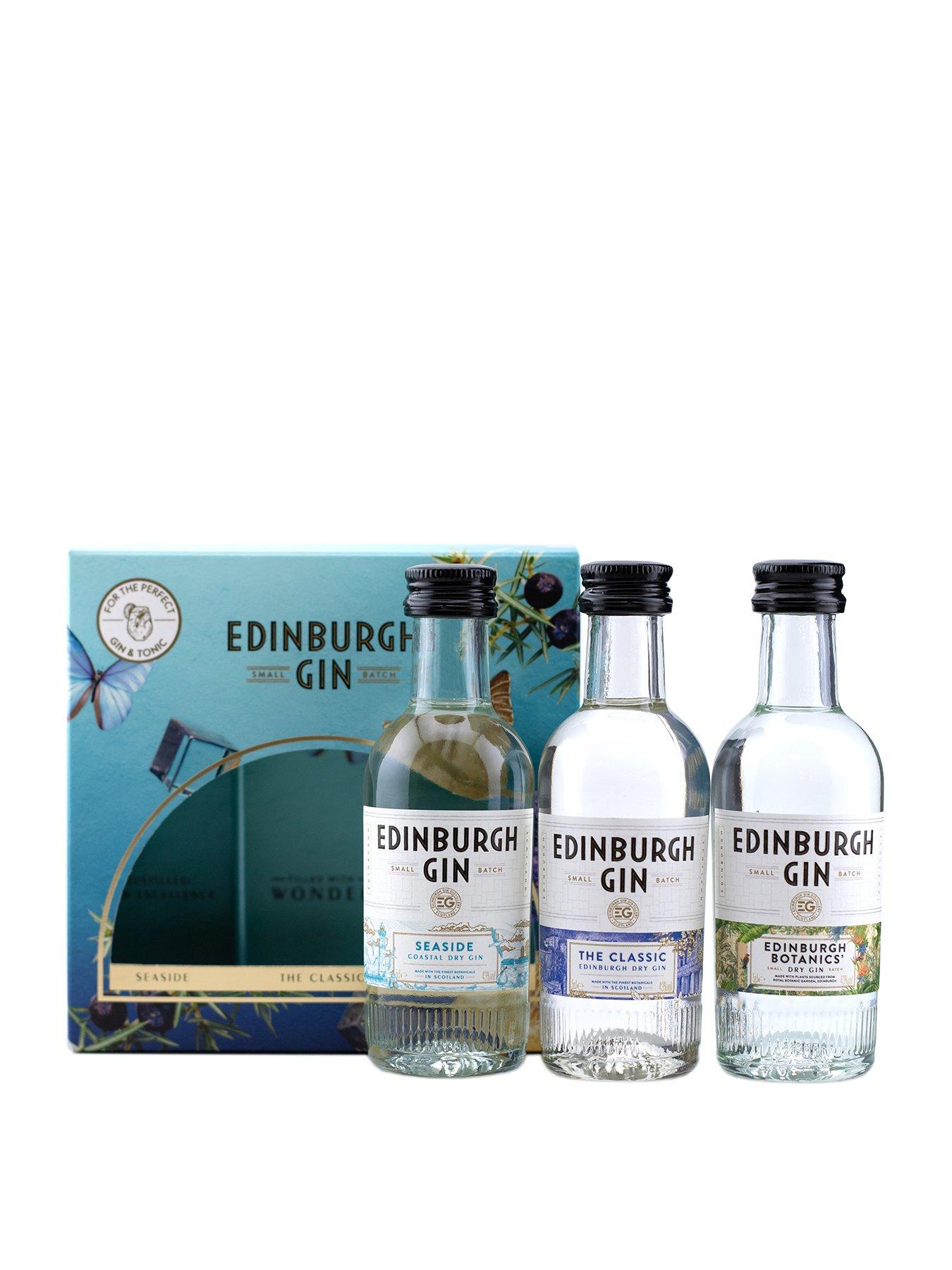 Edinburgh gin Edinburgh London Dry Gin Collection 3 x 5cl | Littlewoods