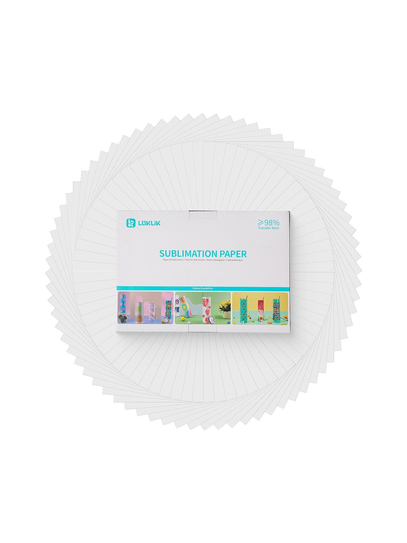 Loklik Sublimation Paper-120G-140pcs A4 8.3*11.7in | Littlewoods