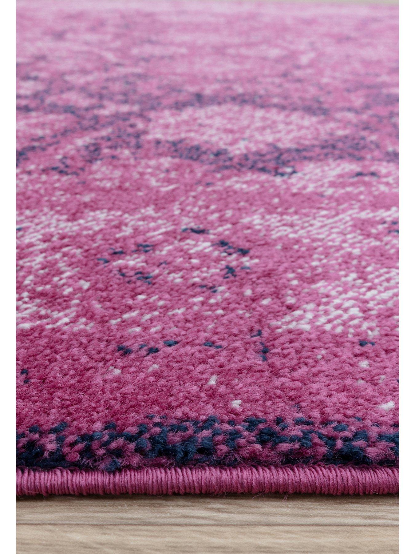 Asiatic Muse Herritage Pink Rug | Littlewoods