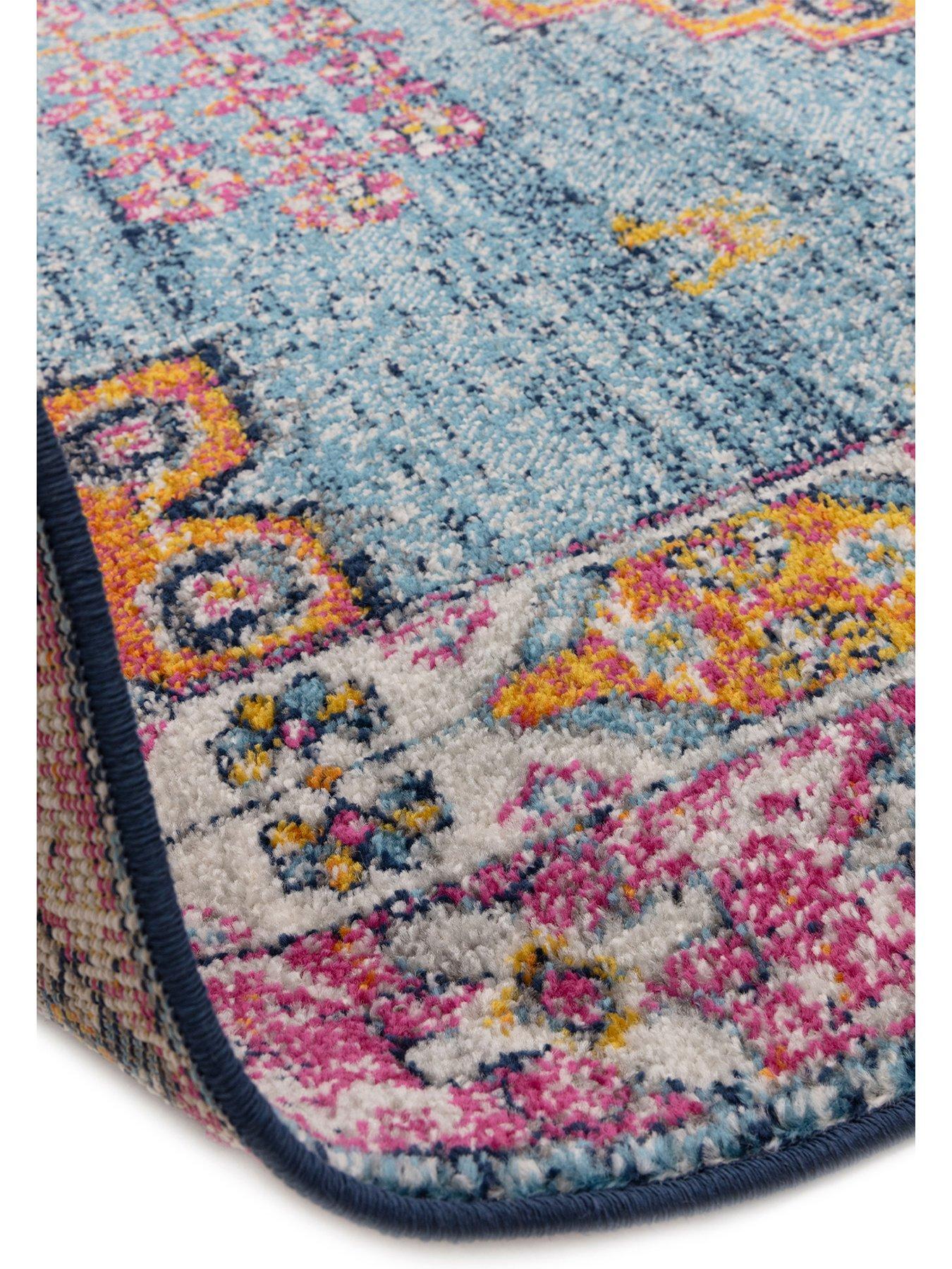 Asiatic Muse Medallion Bright Rug | Littlewoods