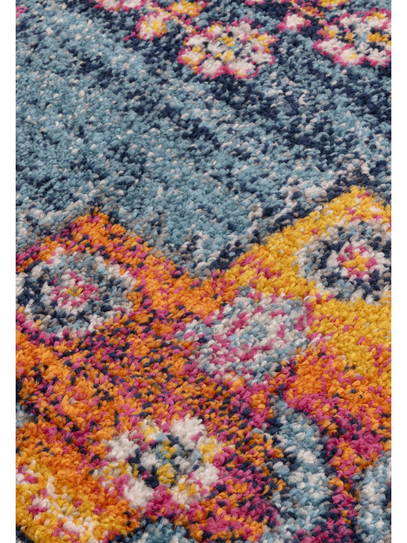 Asiatic Muse Medallion Bright Rug | Littlewoods
