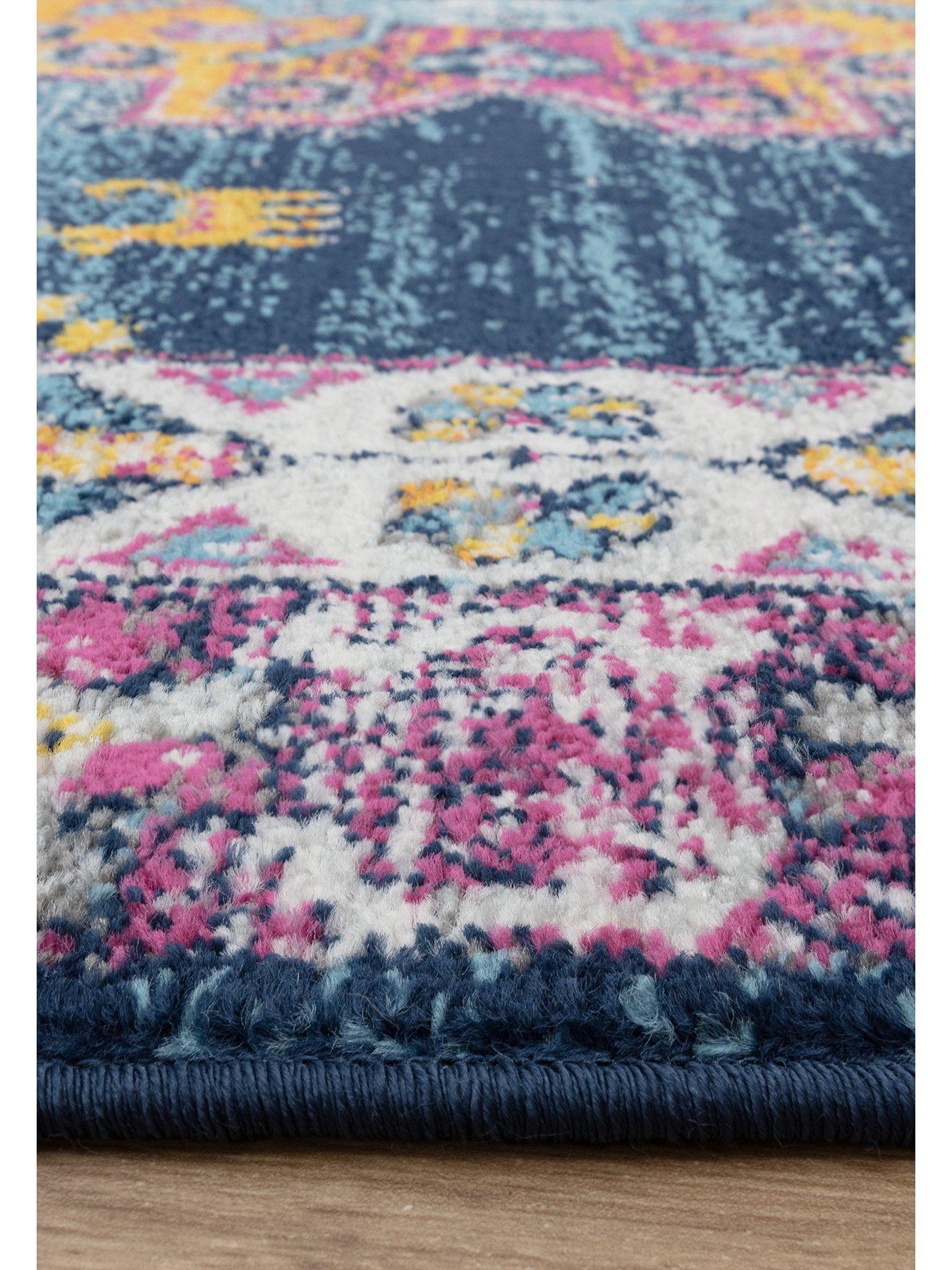 Asiatic Muse Medallion Bright Rug | Littlewoods