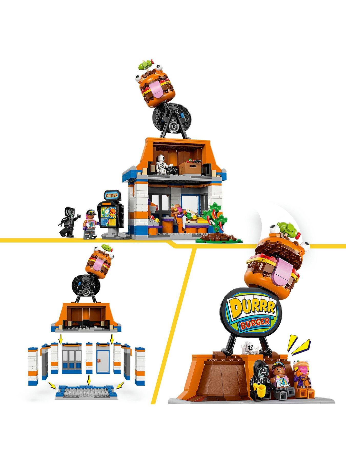 LEGO Fortnite Durrr Burger Restaurant Toy 77076 | Littlewoods
