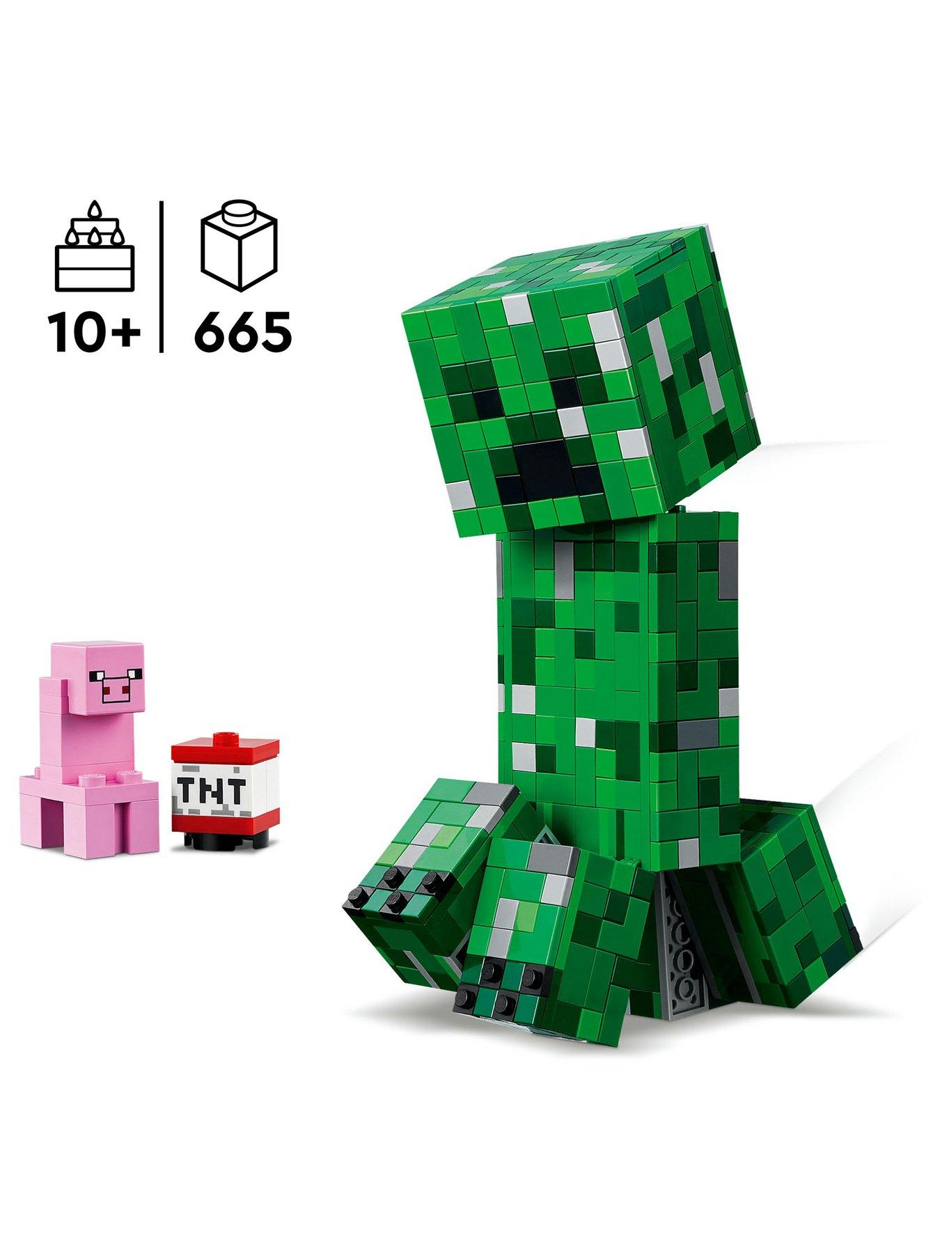 LEGO Minecraft The Creeper Figure Building Toy 21276 | Littlewoods