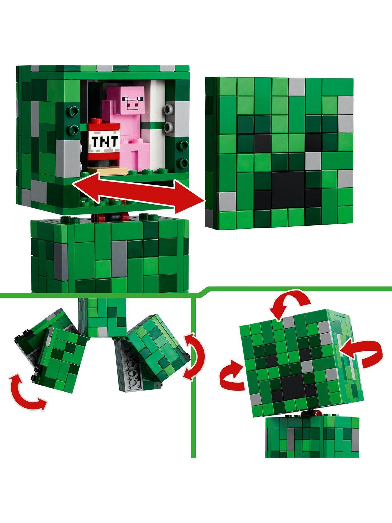 LEGO Minecraft The Creeper Figure Building Toy 21276 | Littlewoods