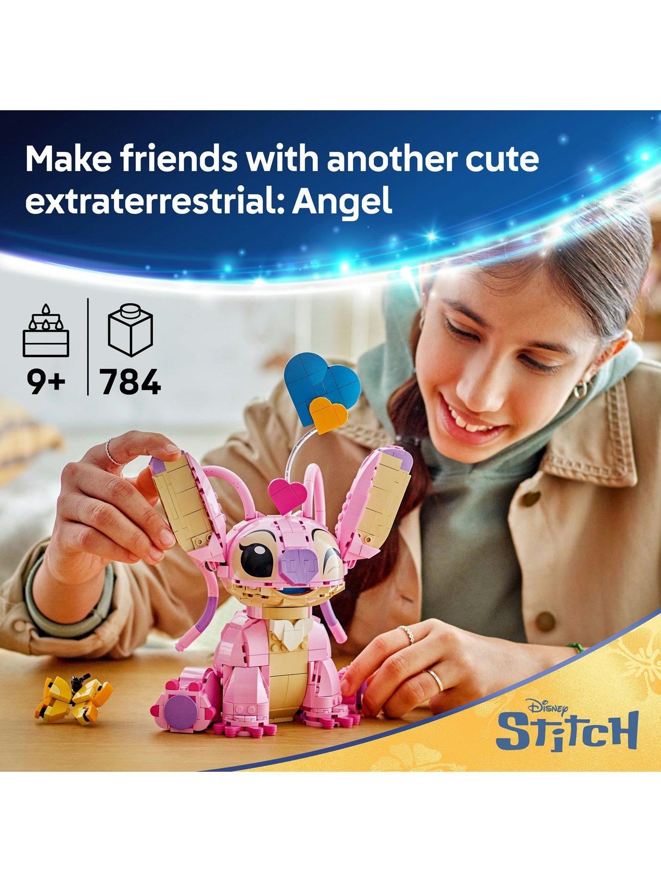 LEGO Disney Angel Lilo & Stitch Building Toy 43257 | Littlewoods