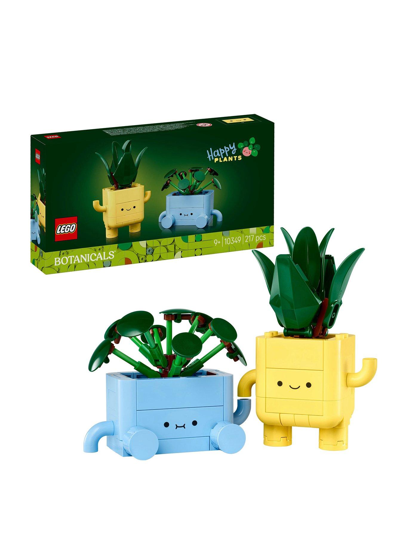 LEGO Botanical Happy Plants Building Toy Set 10349 | Littlewoods