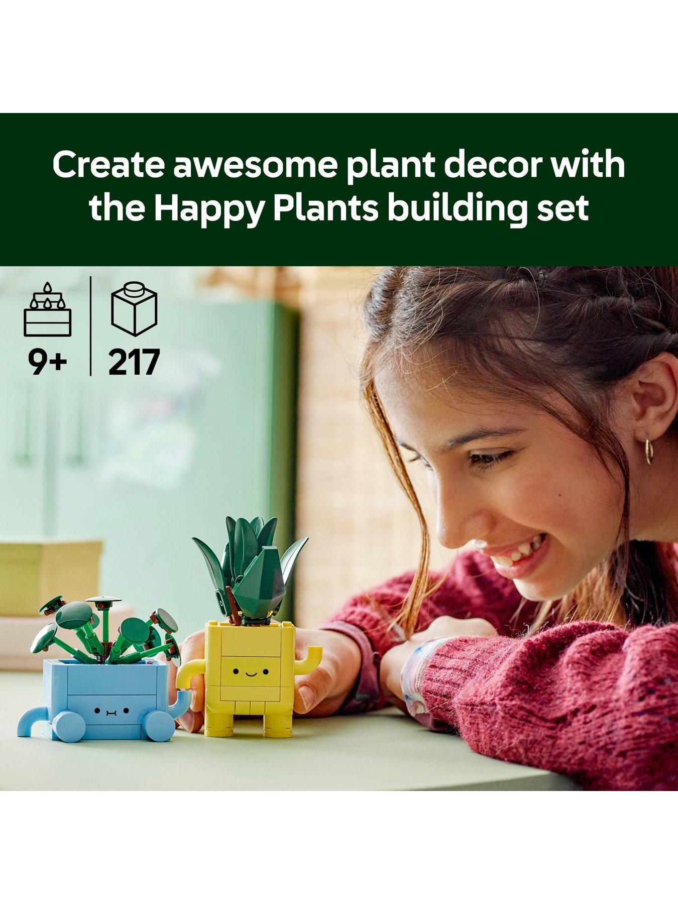 LEGO Botanical Happy Plants Building Toy Set 10349 | Littlewoods