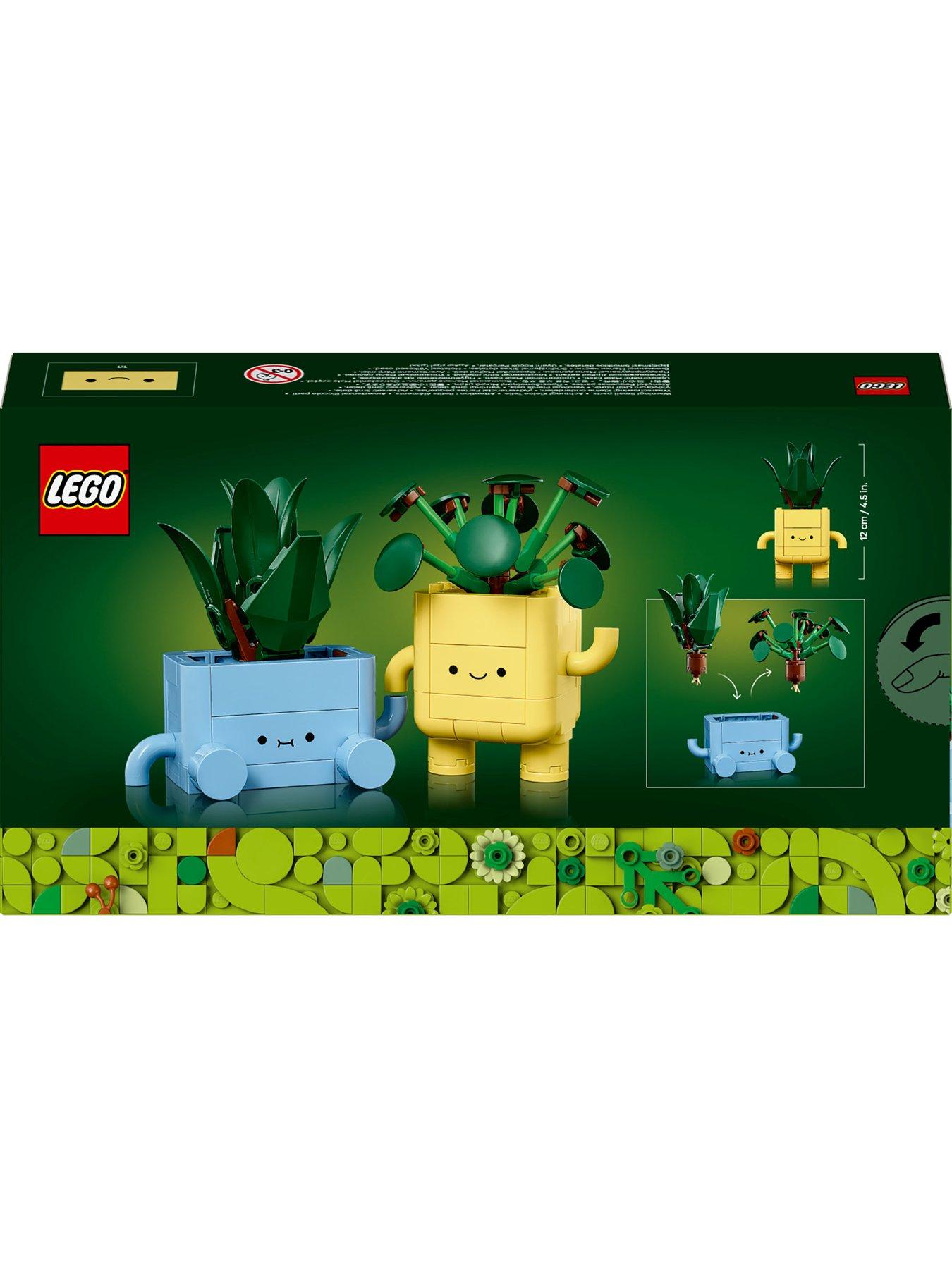 LEGO Botanical Happy Plants Building Toy Set 10349 | Littlewoods