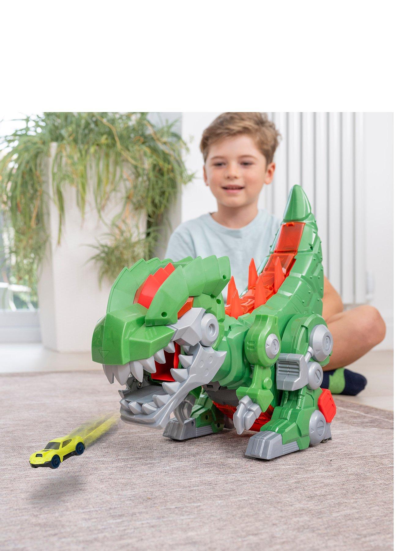 Teamsterz Robo Wreckerz Mega Rex with 1 Car | Littlewoods