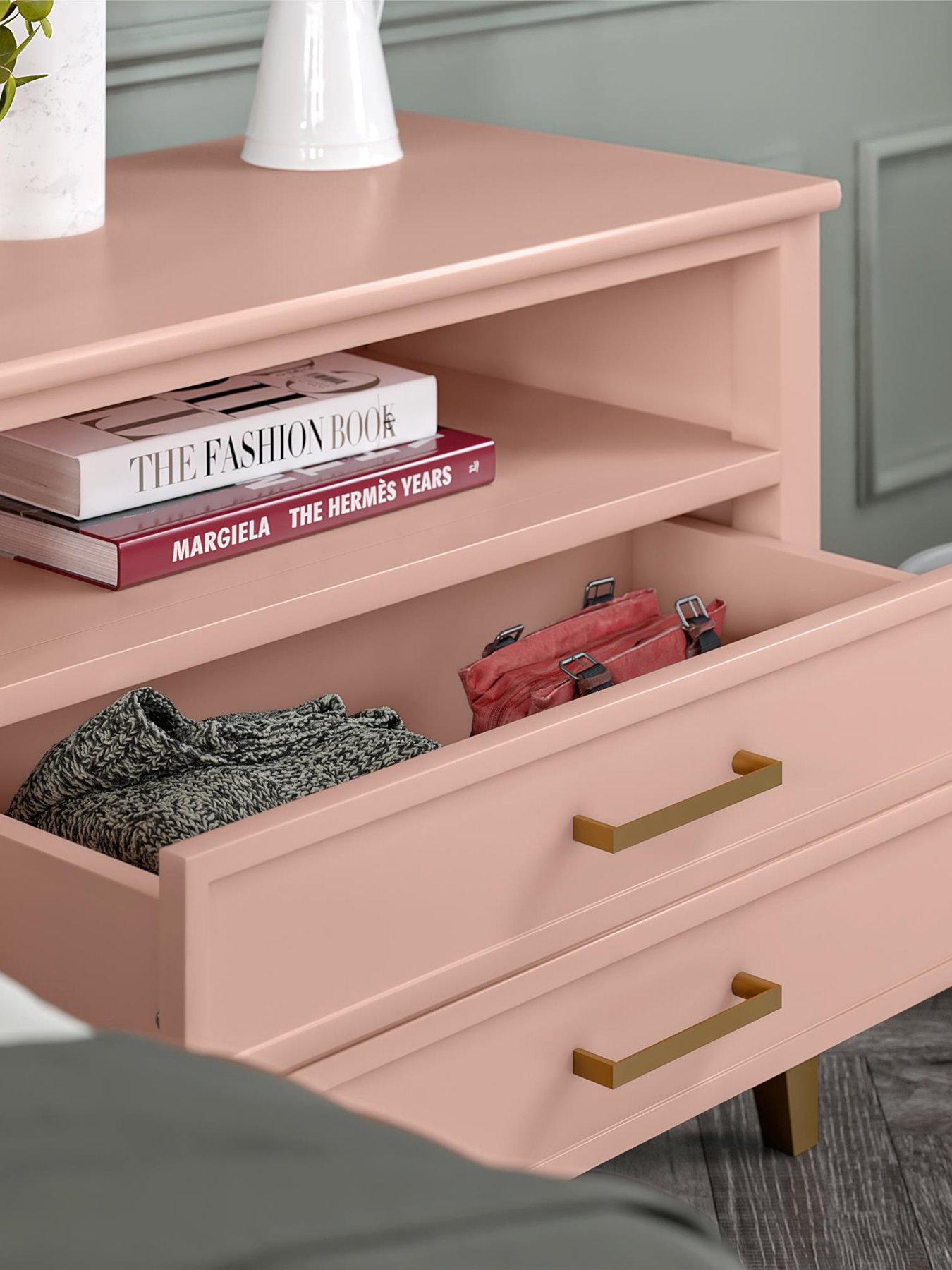 CosmoLiving by Cosmopolitan Westerleigh Wide Side Table / Night Stand ...