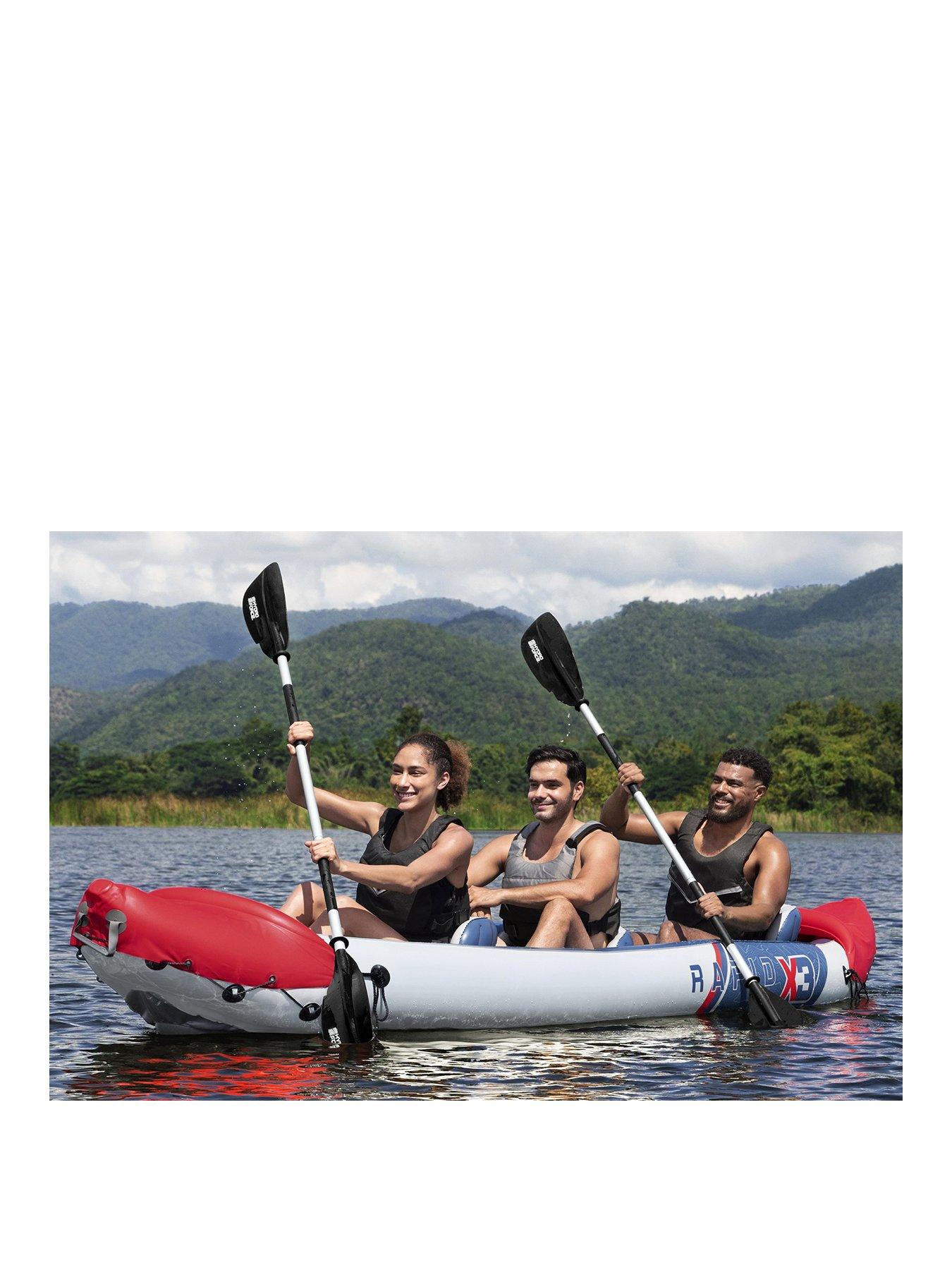 Bestway Hydro Force Rapid X3 Inflatable 3 Person Kayak | Littlewoods