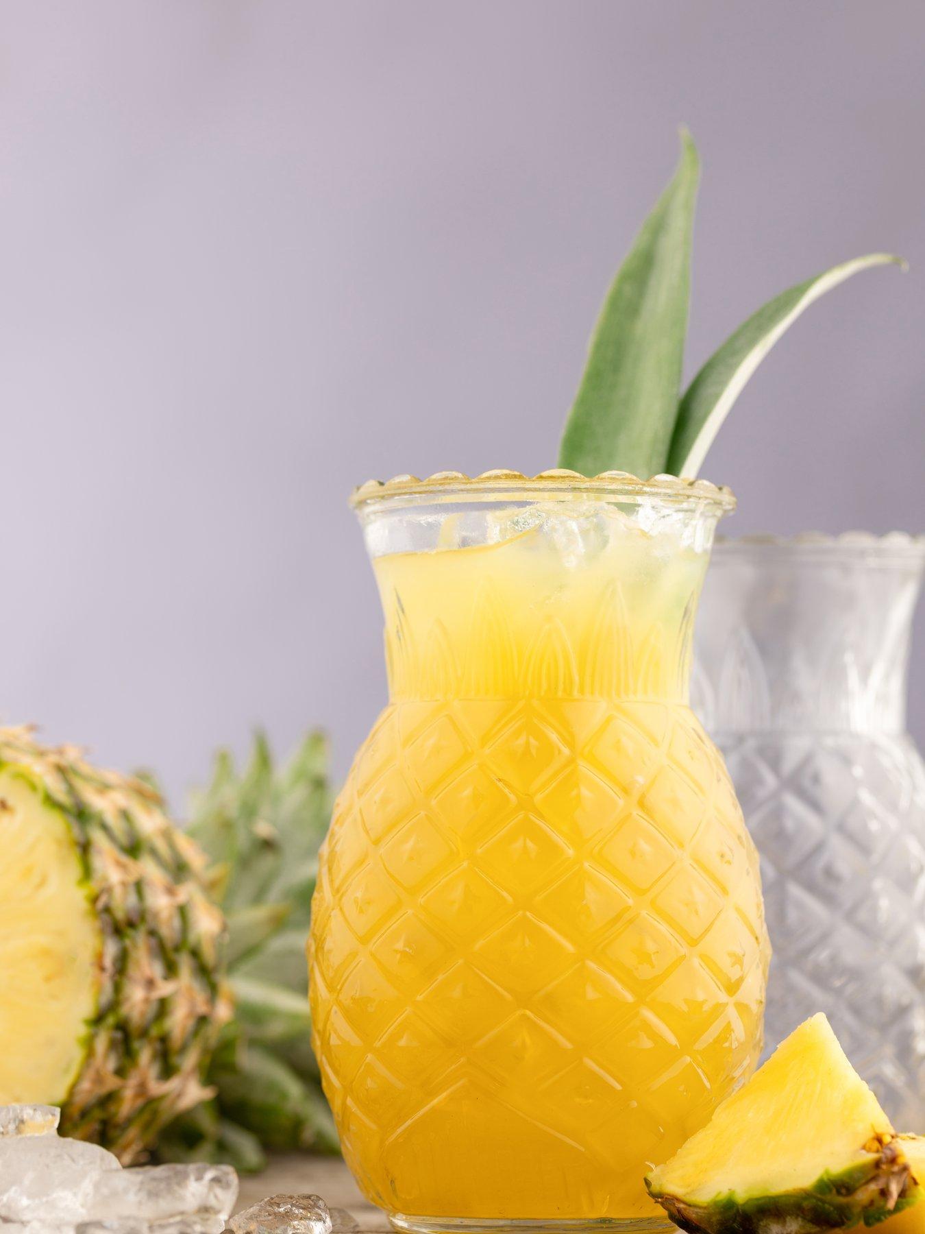 Ravenhead Entertain Set 4 Pineapple Cocktail Glasses | Littlewoods