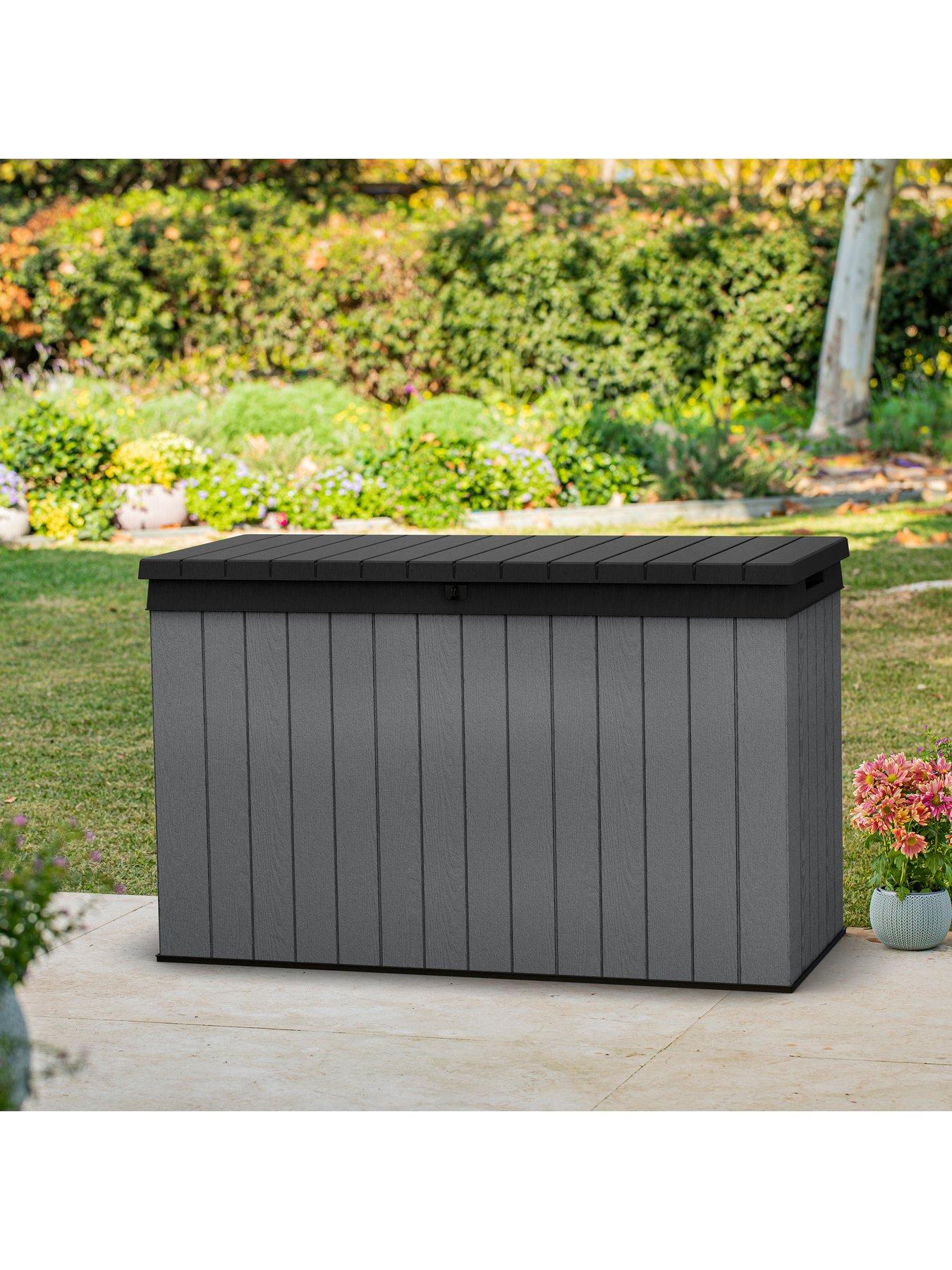 Keter Darwin 175 storage box grey | Littlewoods