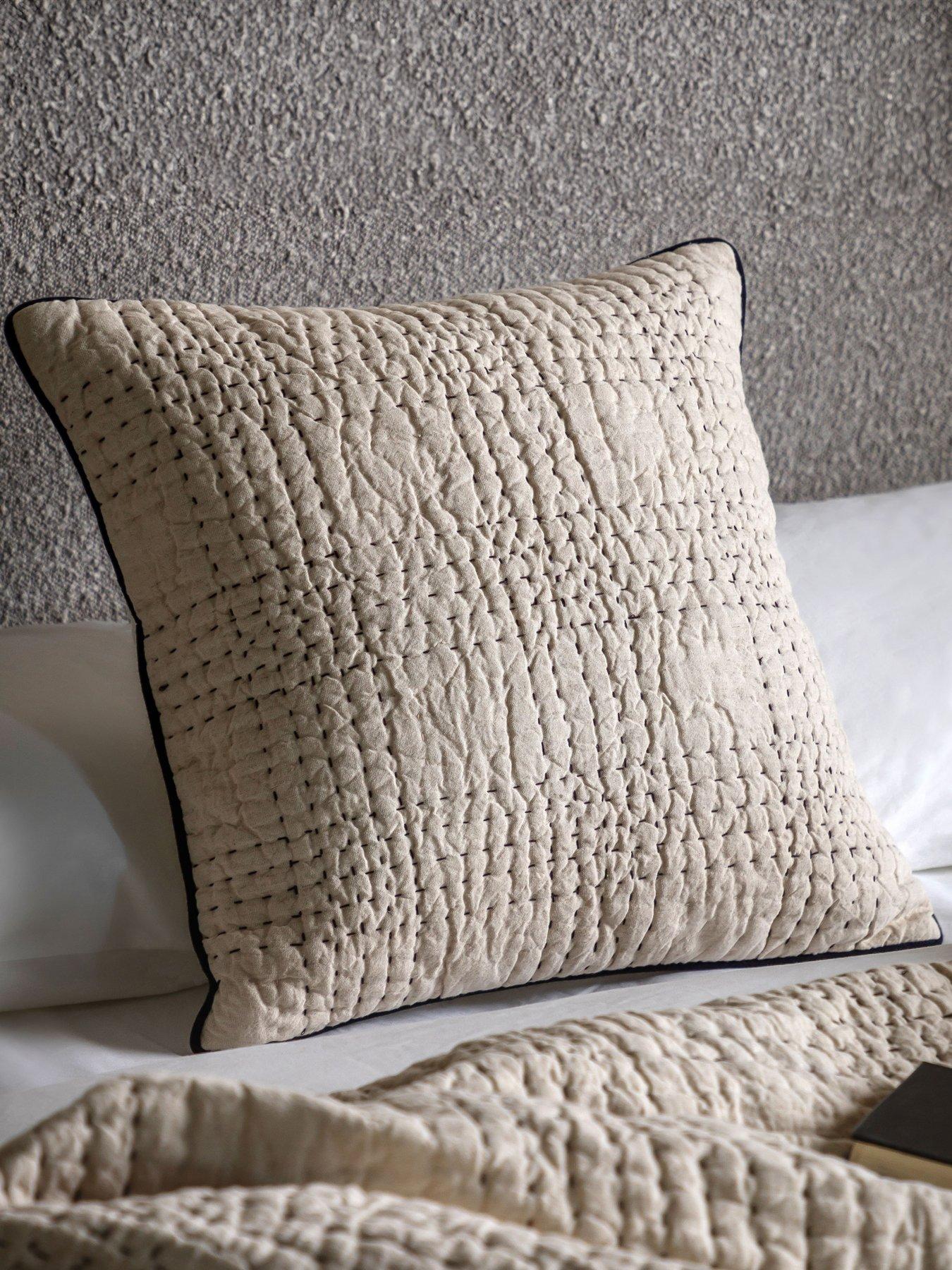 Gallery Matrix Cushion Beige | littlewoods.com