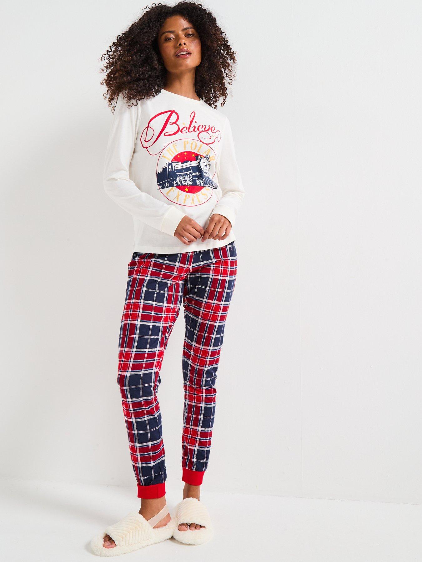 The Very Collection Ladies Polar Express Family Christmas Pyjama ...