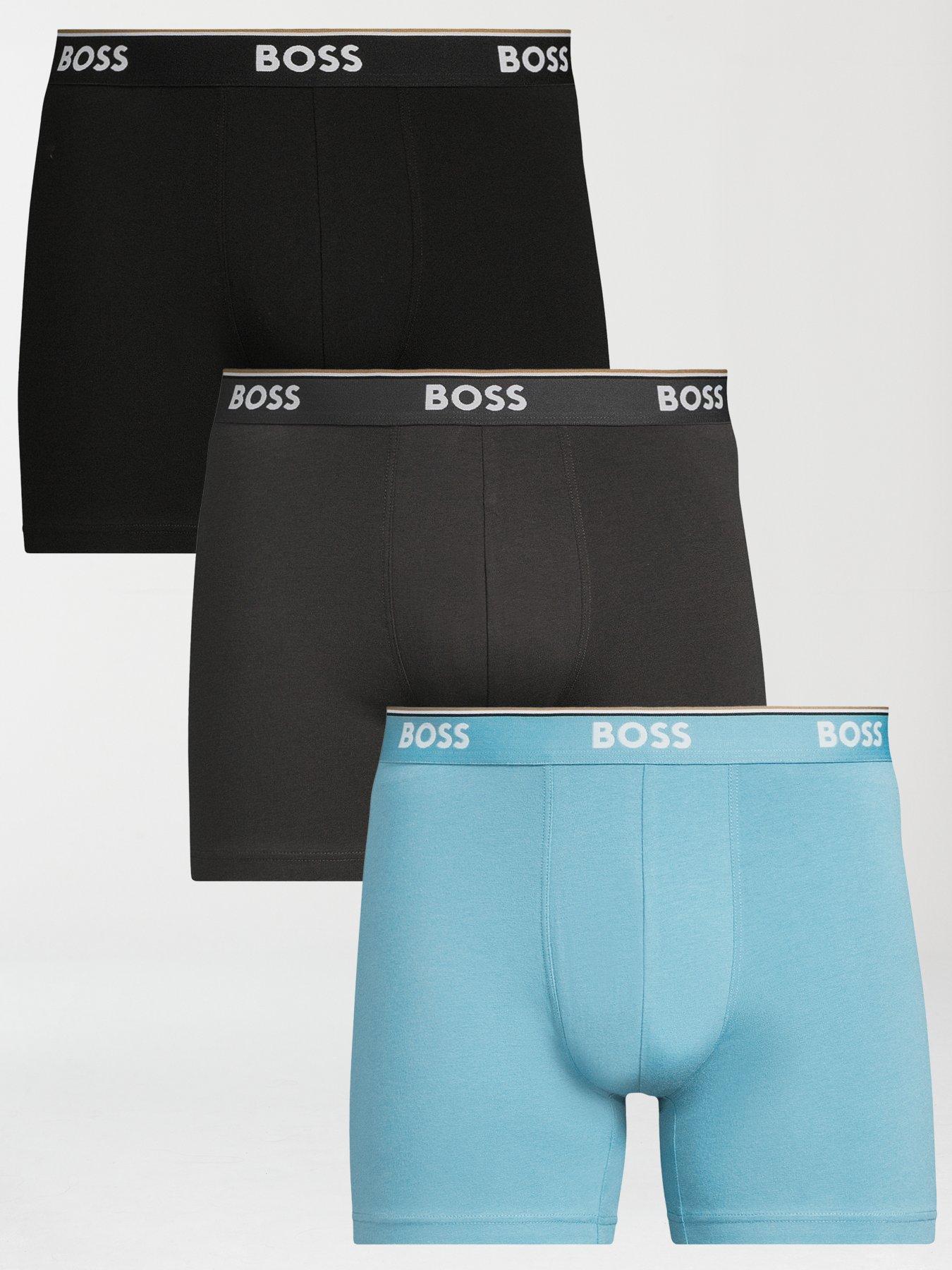 BOSS 3 Pack Power Boxer Briefs - Assorted | Littlewoods