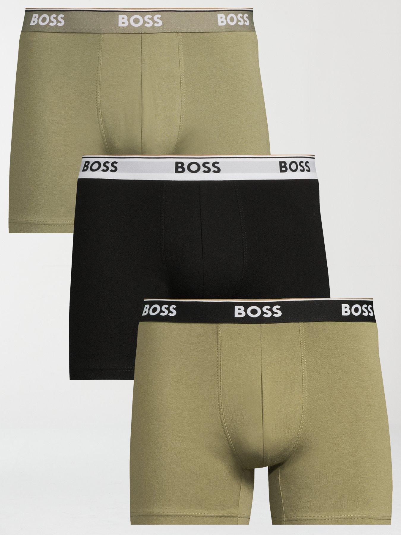 BOSS 3 Pack Power Boxer Briefs - Assorted | Littlewoods