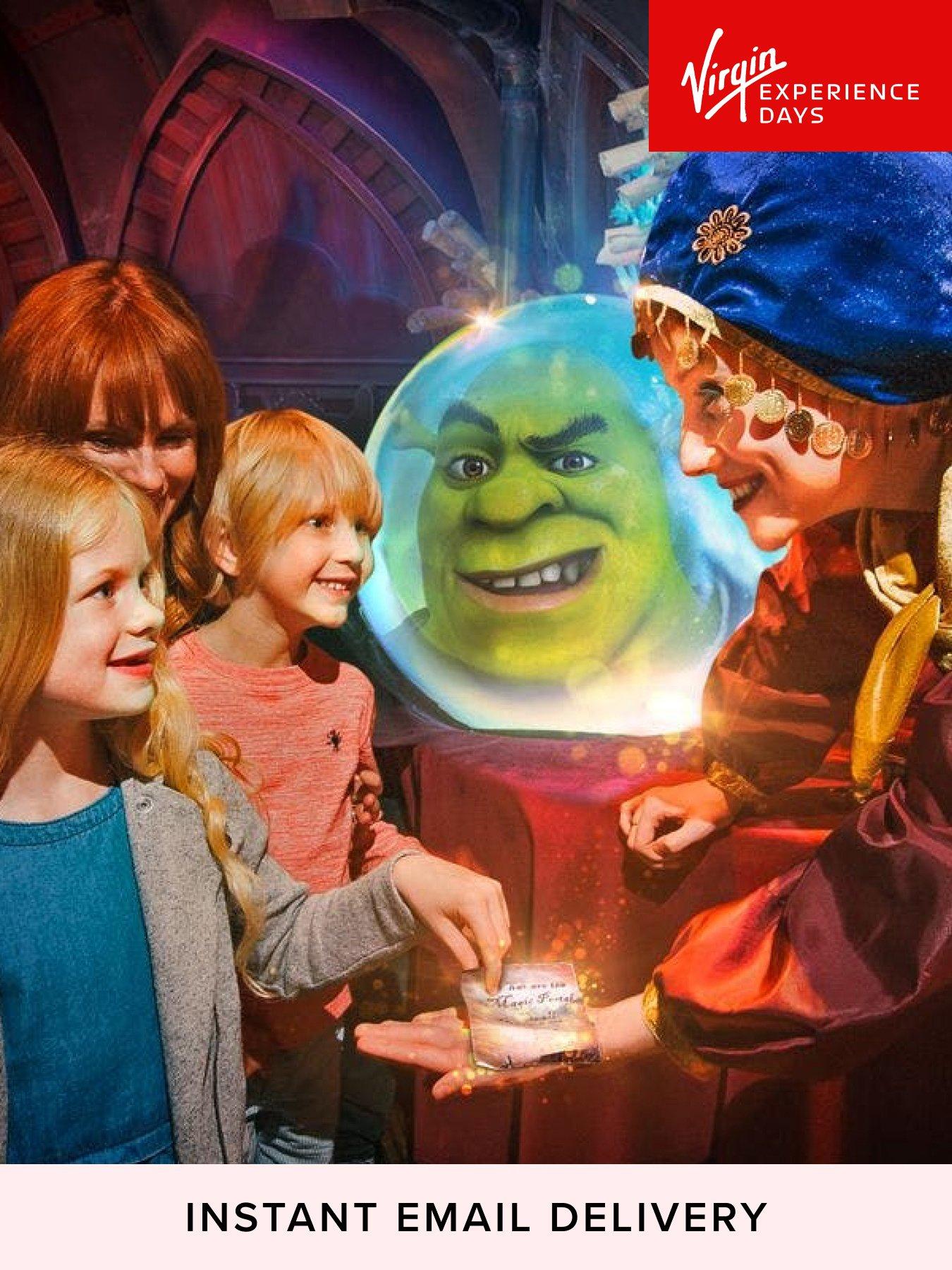 Virgin Experience Days Shrek's Adventure! Family Visit and Two Course ...