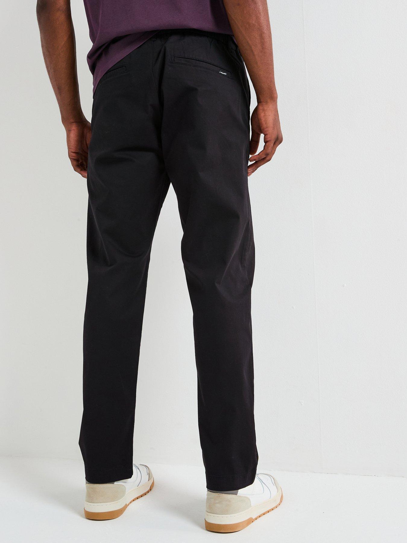 Jack & Jones Kane Rocco Hybrid Joggers - Black | Littlewoods
