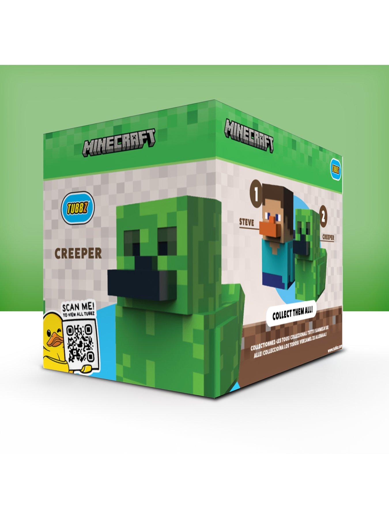 Minecraft Tubbz Boxed Creeper Collectible Duck | Littlewoods