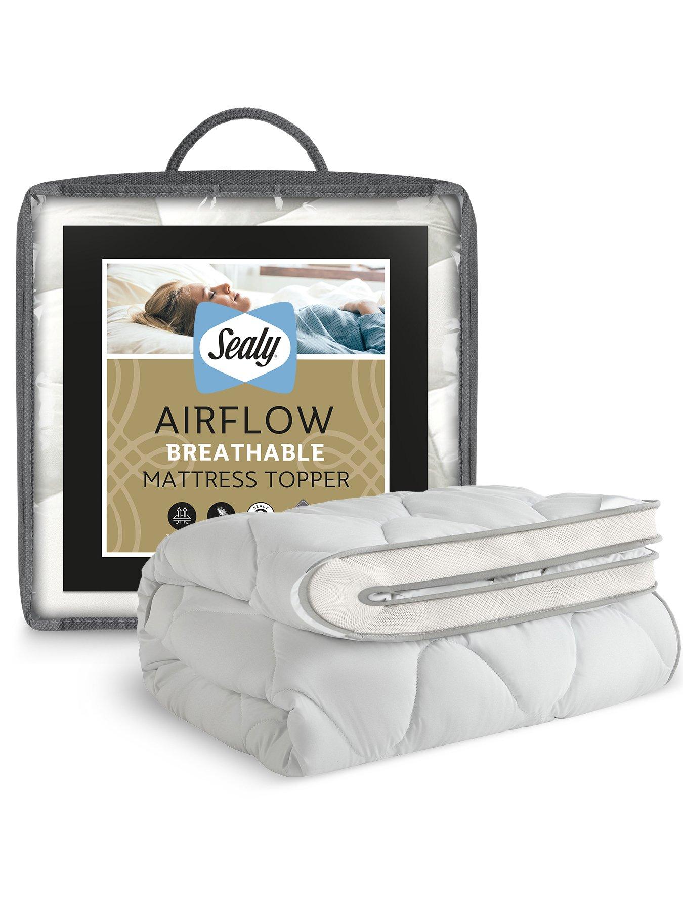 Sealy Airflow Breathable Mattress Topper | Littlewoods